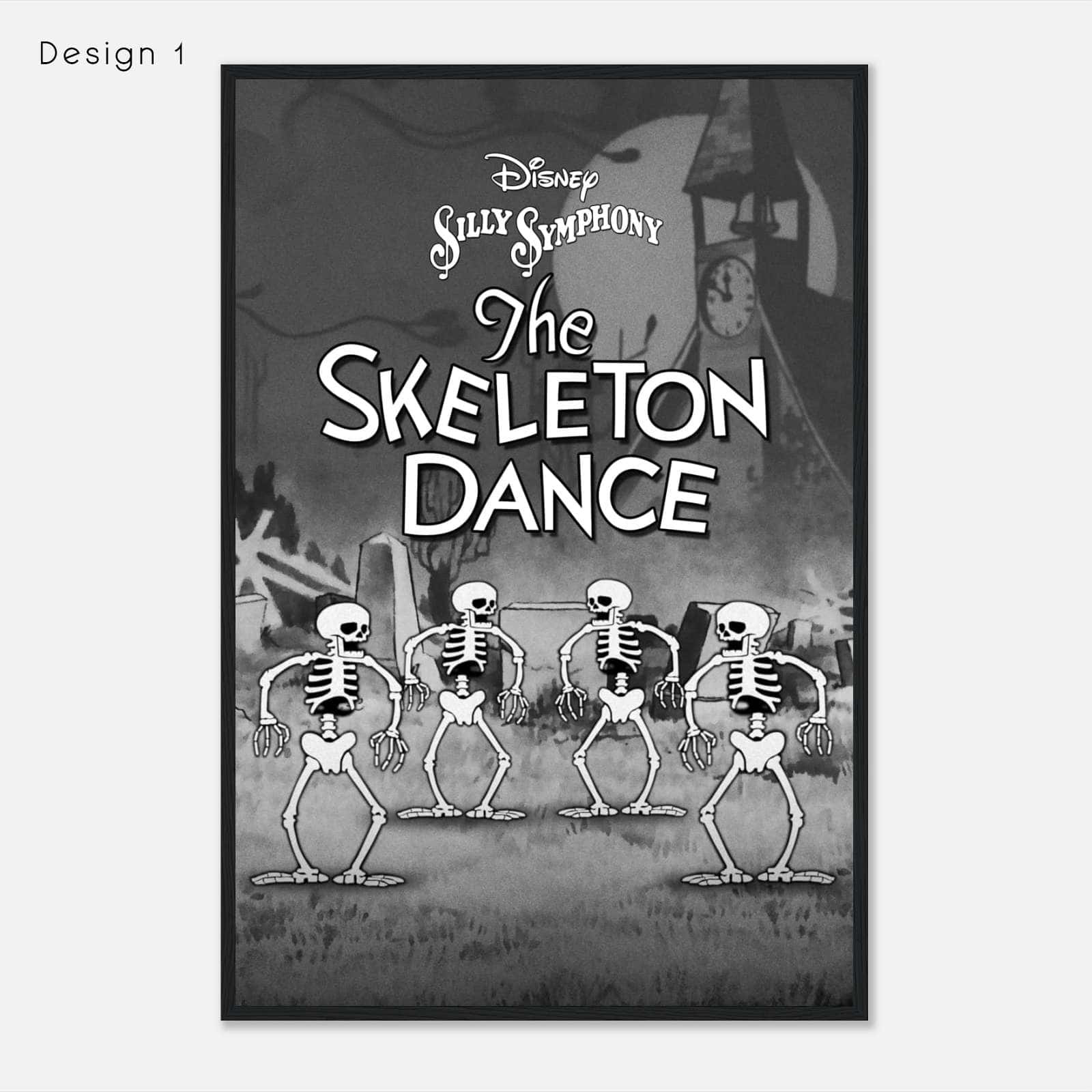 The Skeleton Dance (1929) Movie Poster Print - Citiesbox