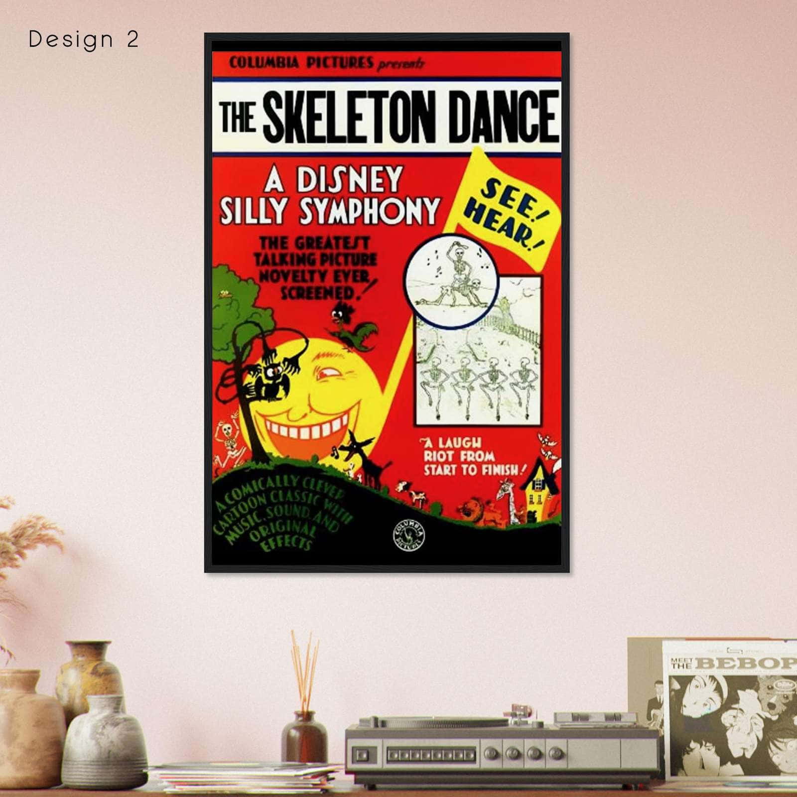 The Skeleton Dance (1929) Movie Poster Print - Citiesbox