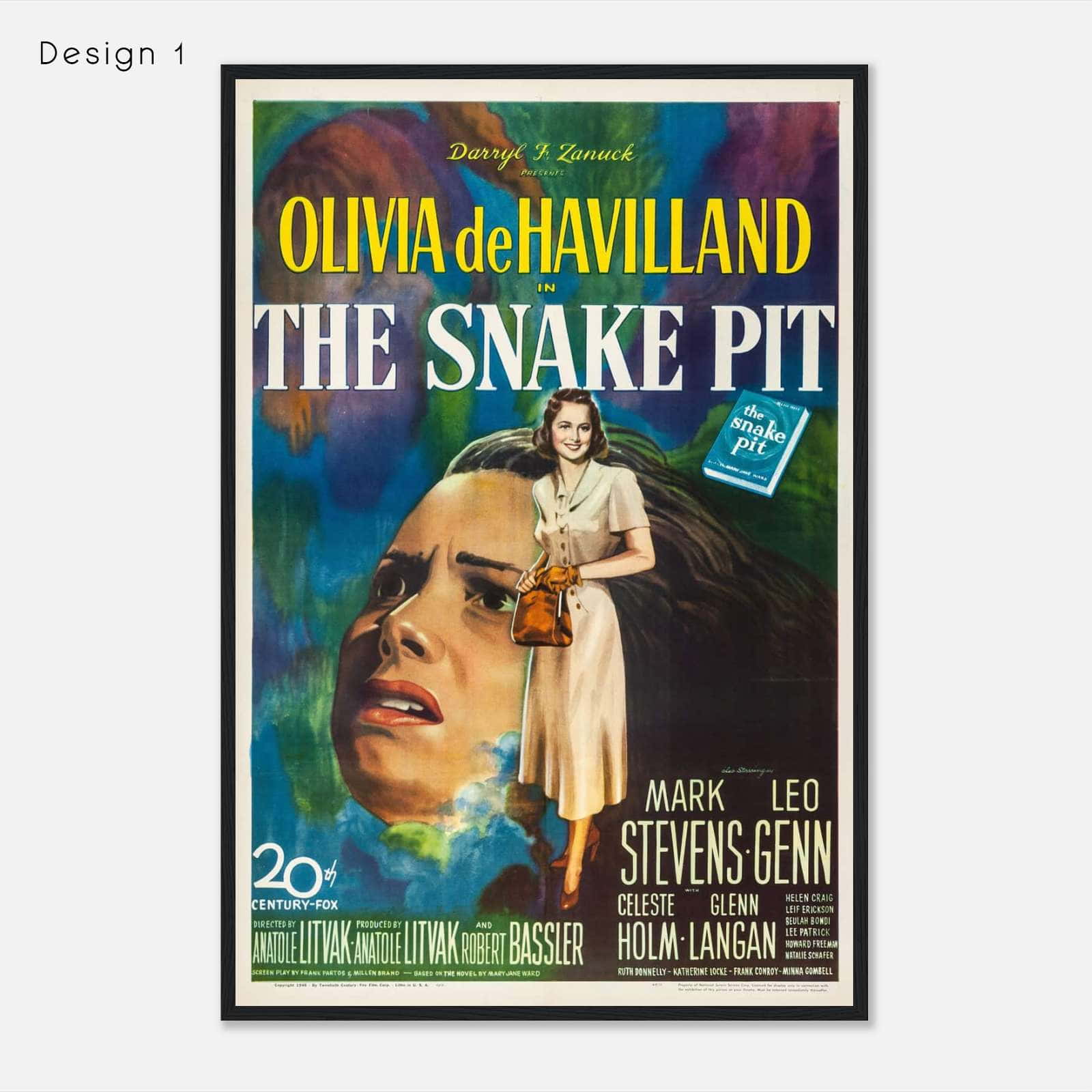 The Snake Pit (1948) Movie Poster Print - Citiesbox