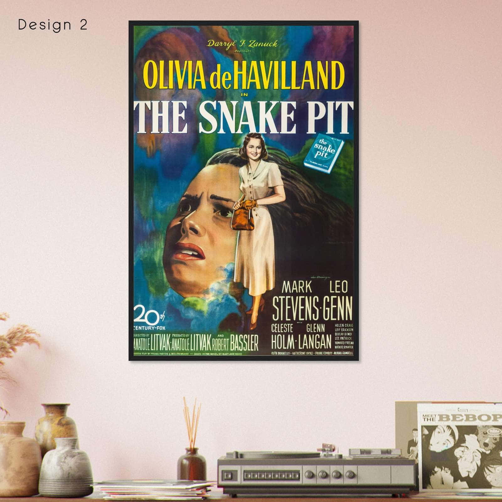 The Snake Pit (1948) Movie Poster Print - Citiesbox