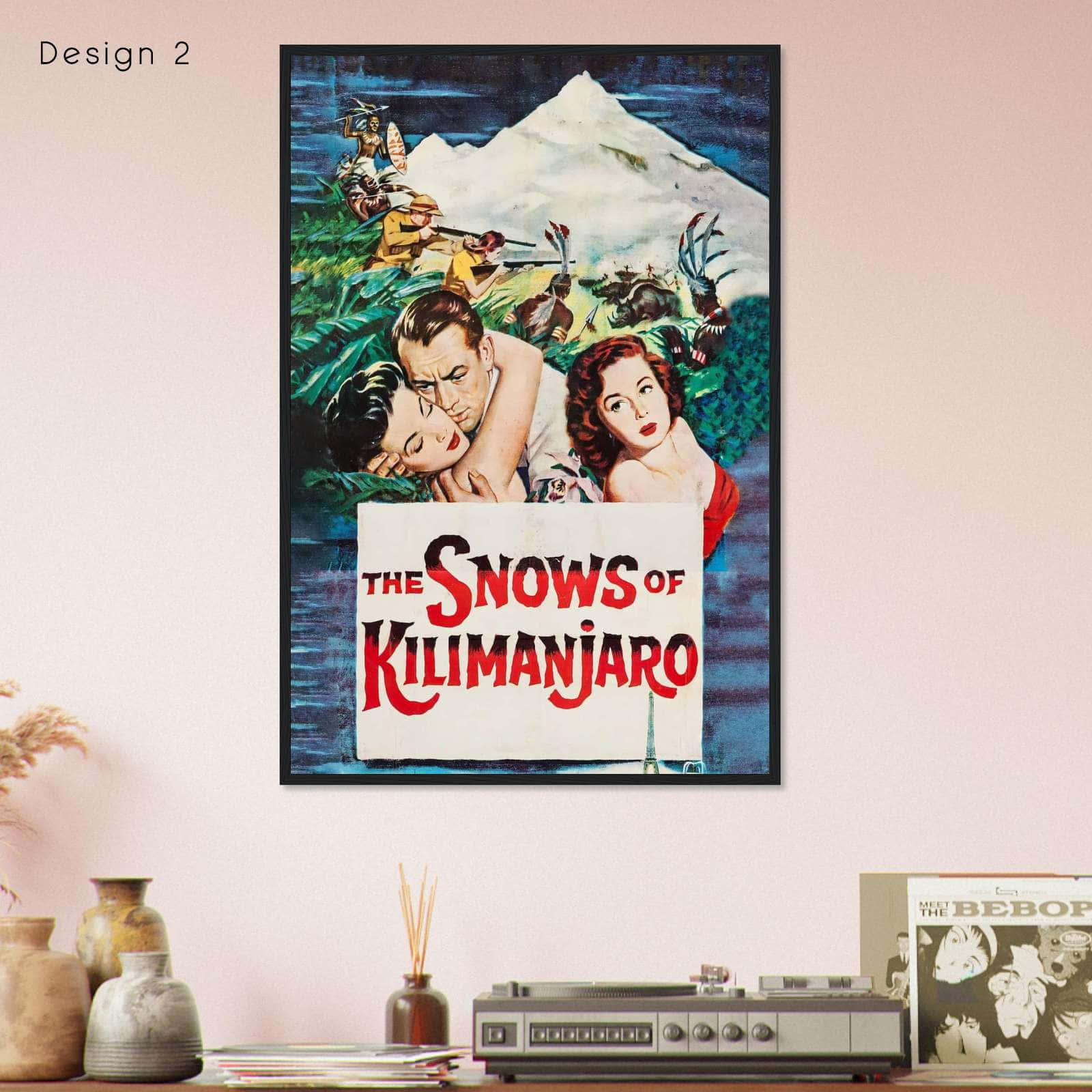 The Snows of Kilimanjaro (1952) Movie Poster Print - Citiesbox