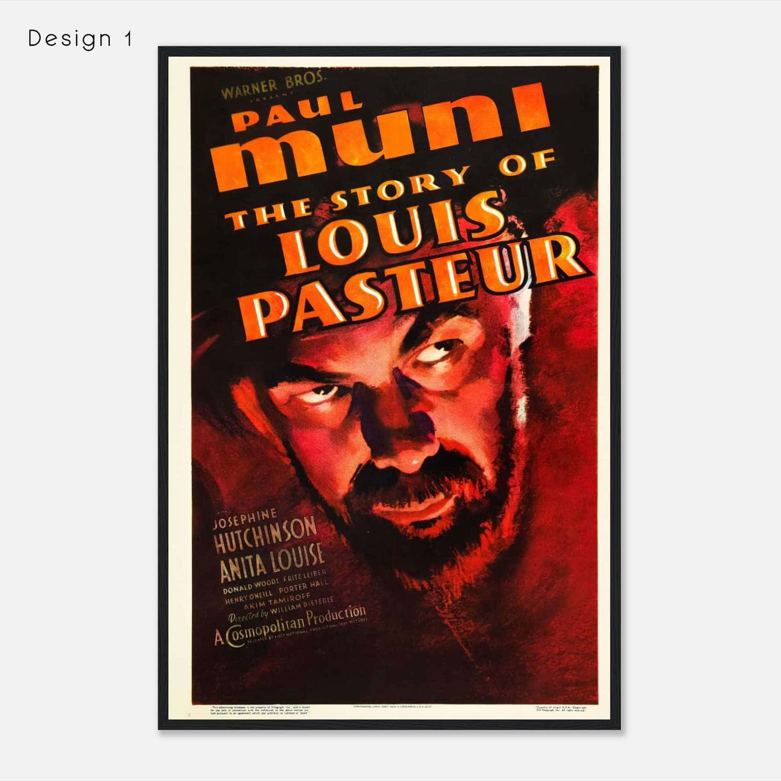 The Story of Louis Pasteur (1936) Movie Poster Print - Citiesbox