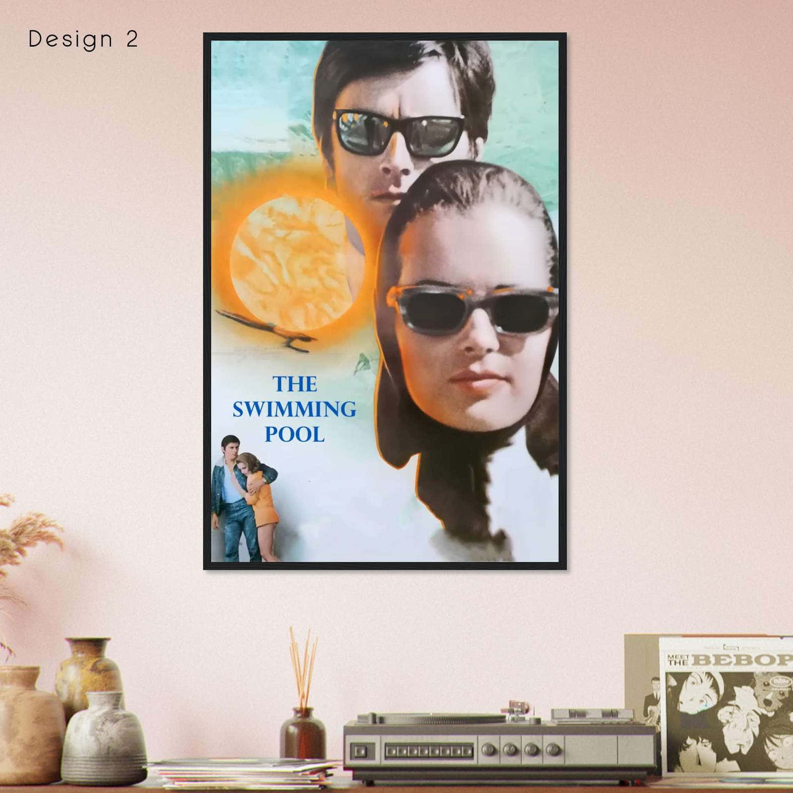 The Swimming Pool (1969) Movie Poster Print - Citiesbox