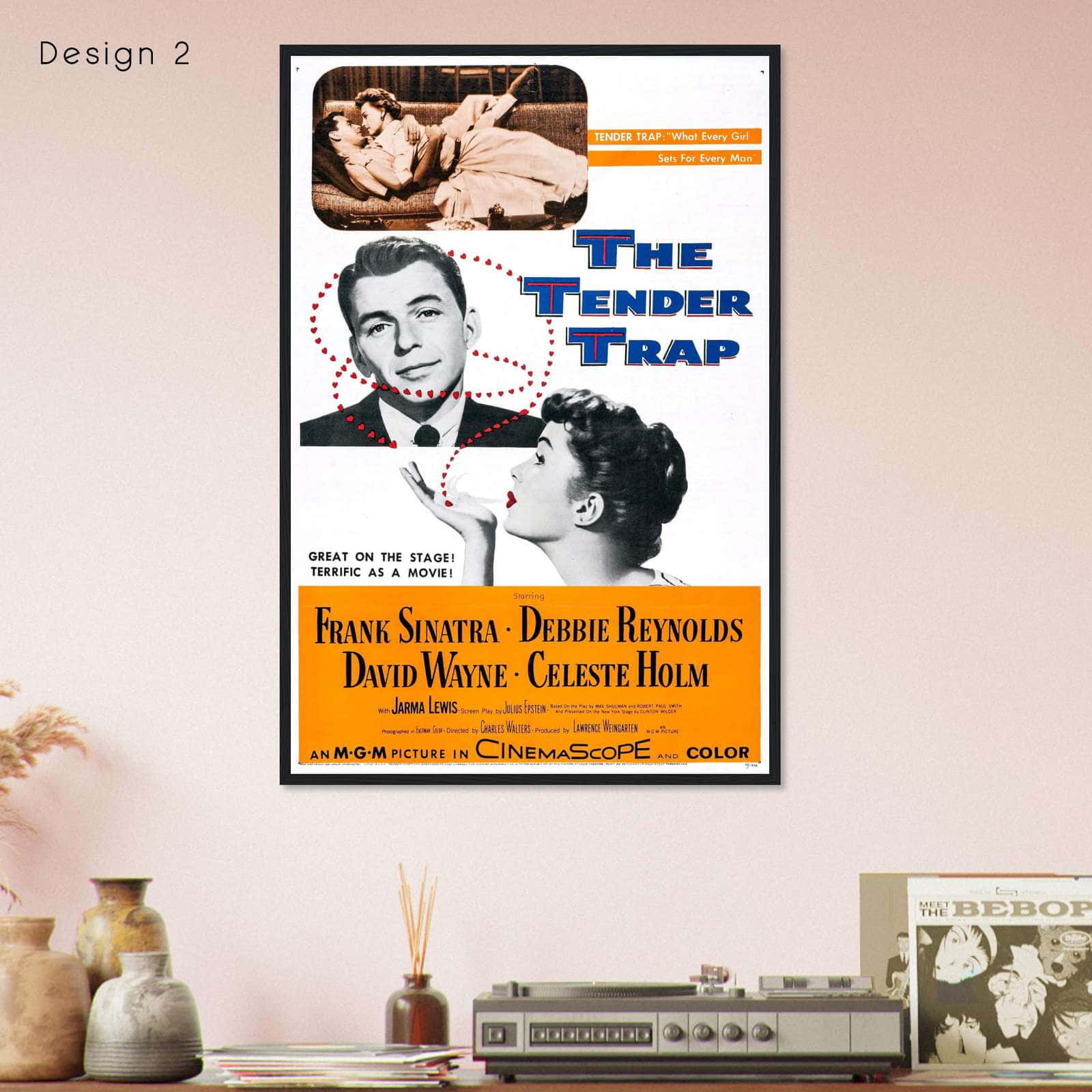 The Tender Trap (1955) Movie Poster Print - Citiesbox