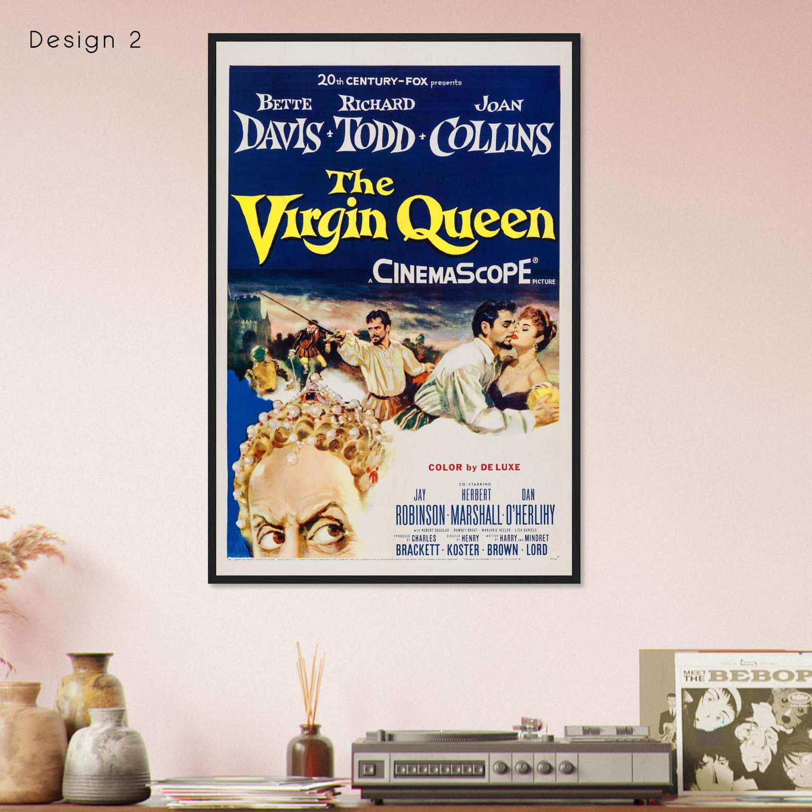 The Virgin Queen (1955) Movie Poster Print - Citiesbox