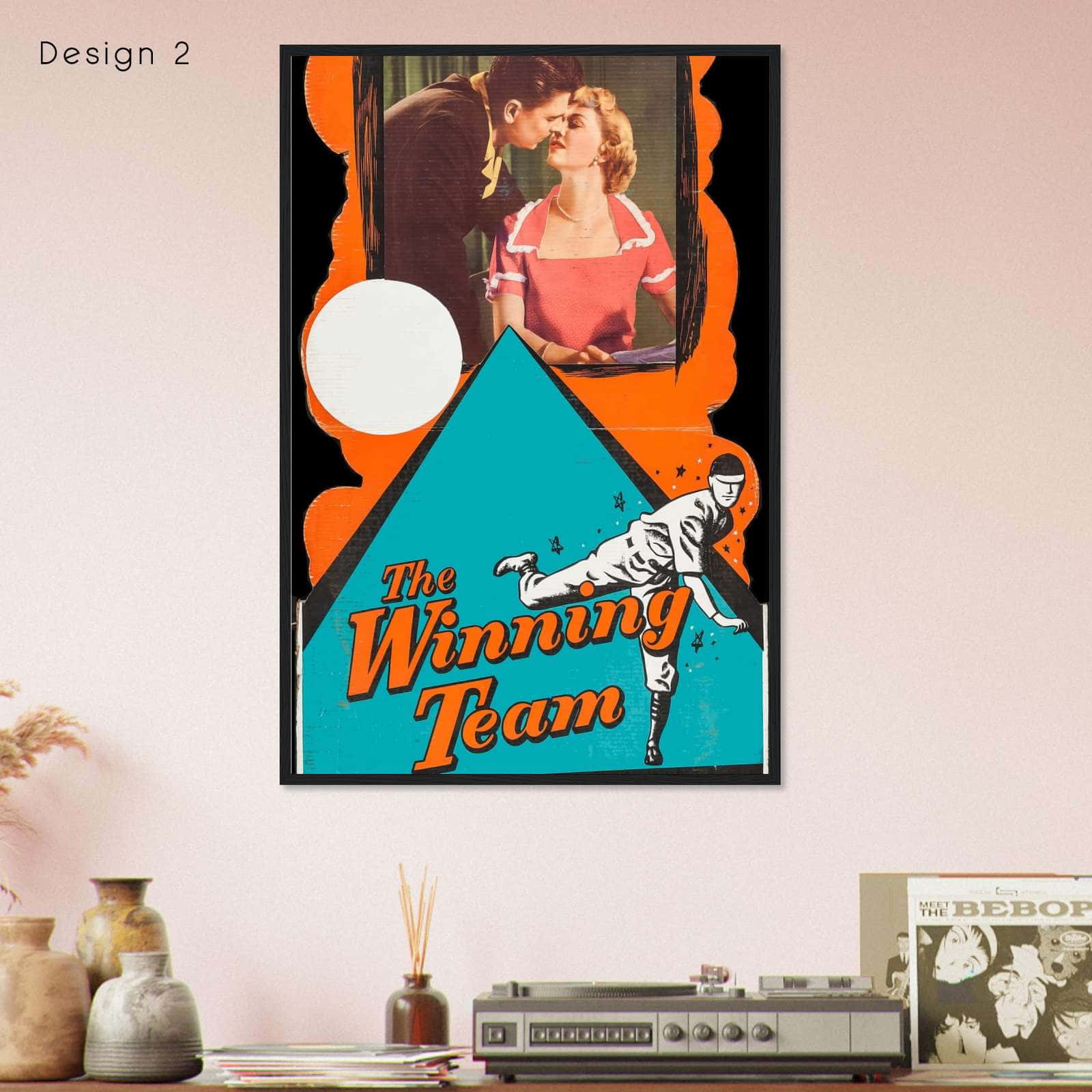 The Winning Team (1952) Movie Poster Print - Citiesbox