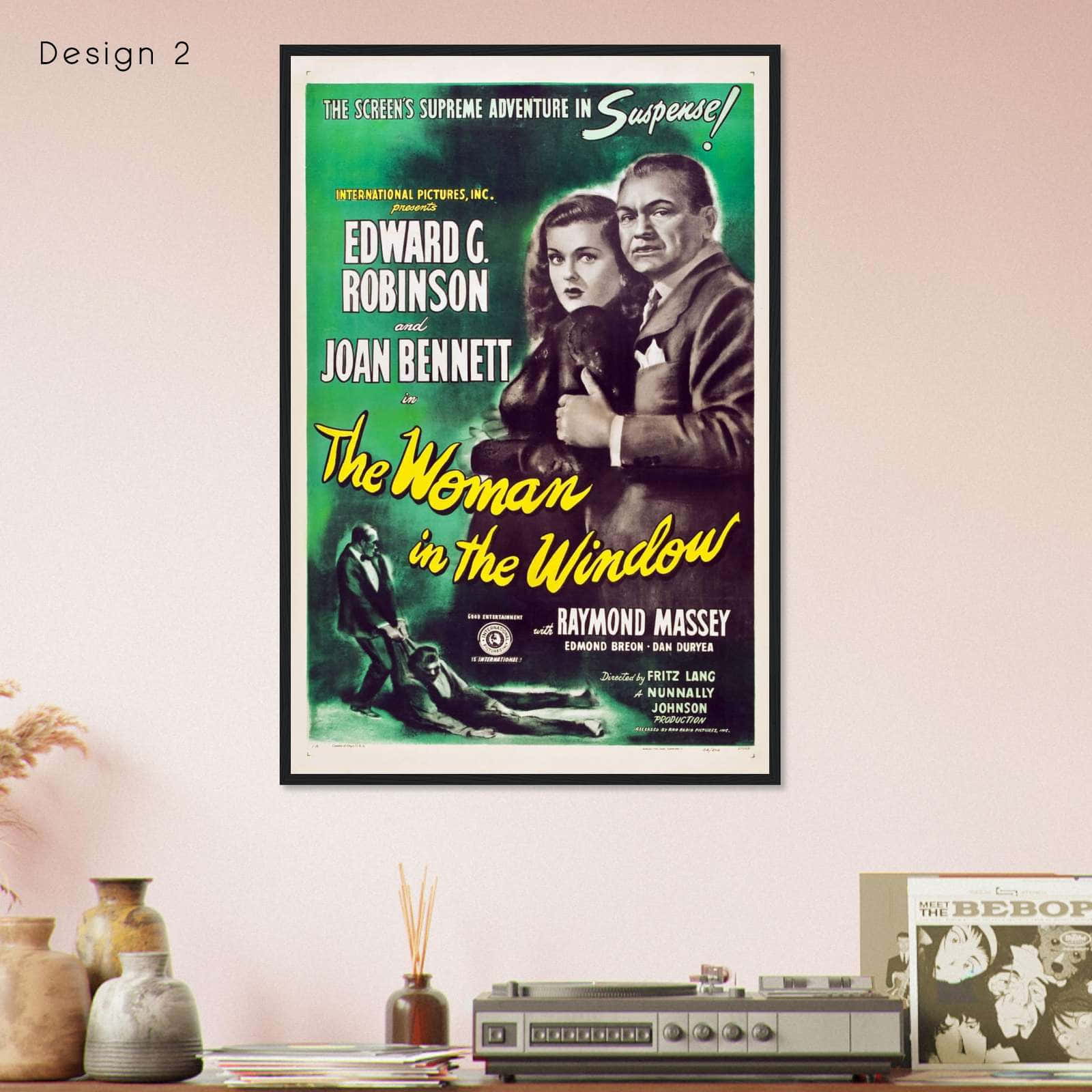 The Woman in the Window (1944) Movie Poster Print - Citiesbox