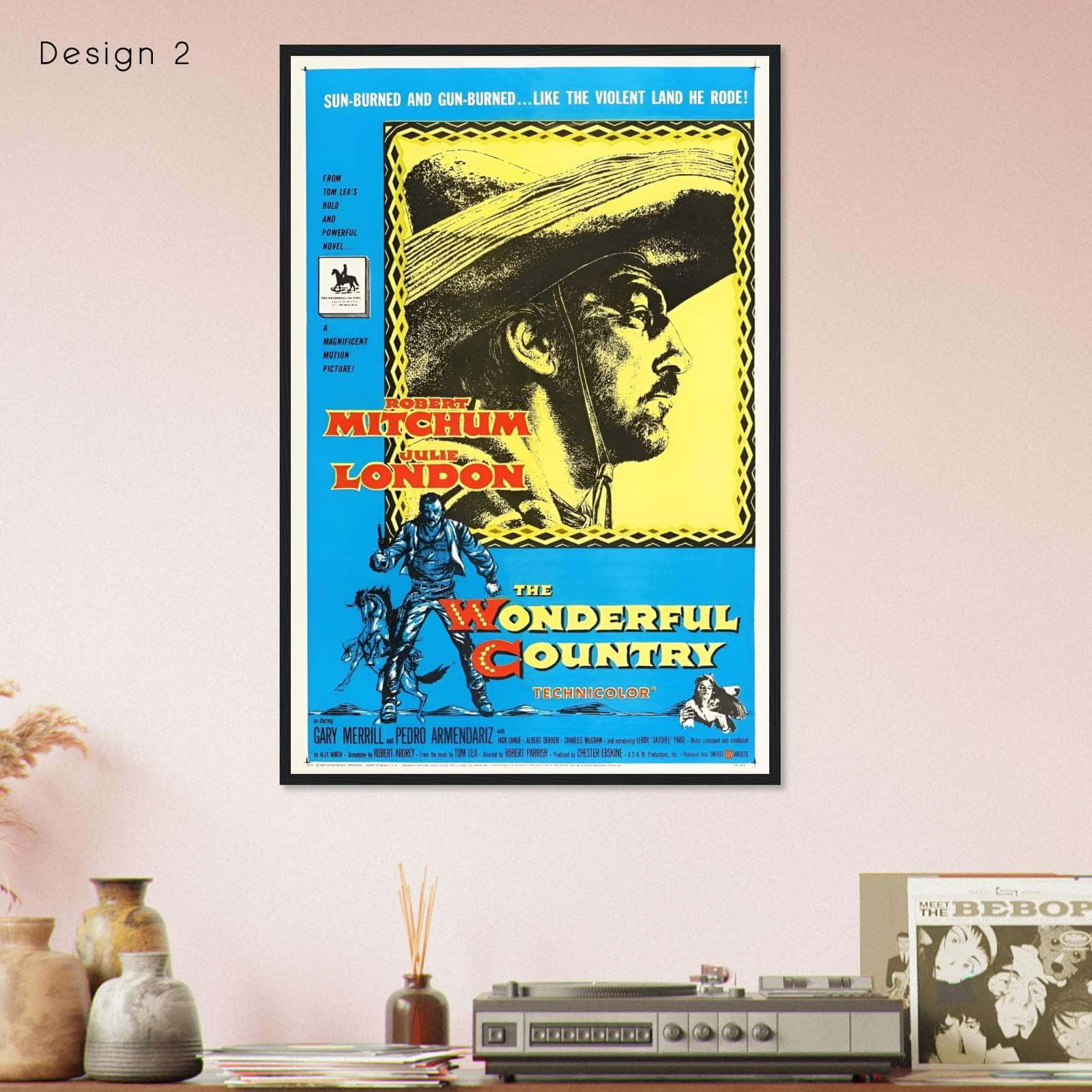 The Wonderful Country (1959) Movie Poster Print - Citiesbox