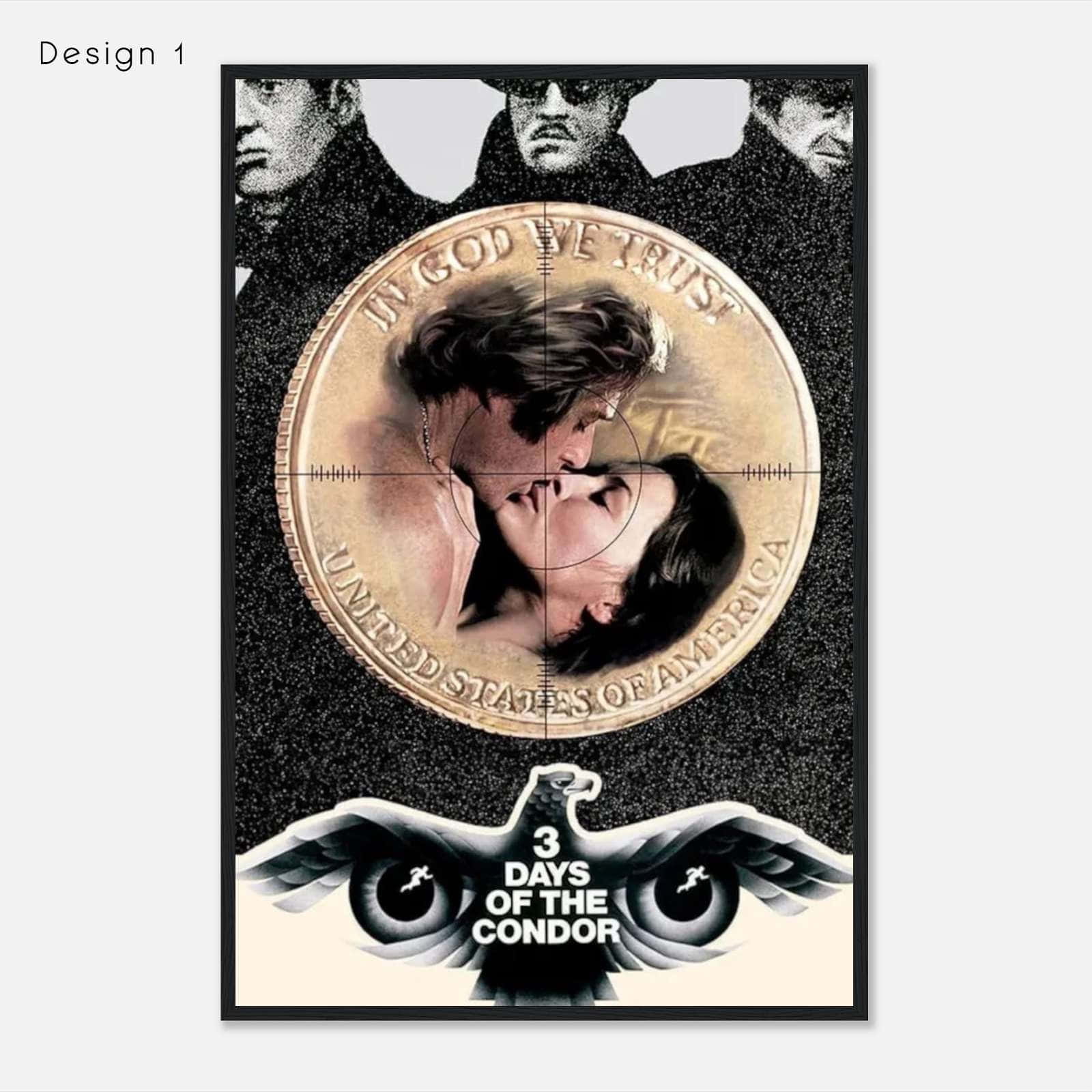 Three Days of the Condor (1975) Movie Poster Print - Citiesbox