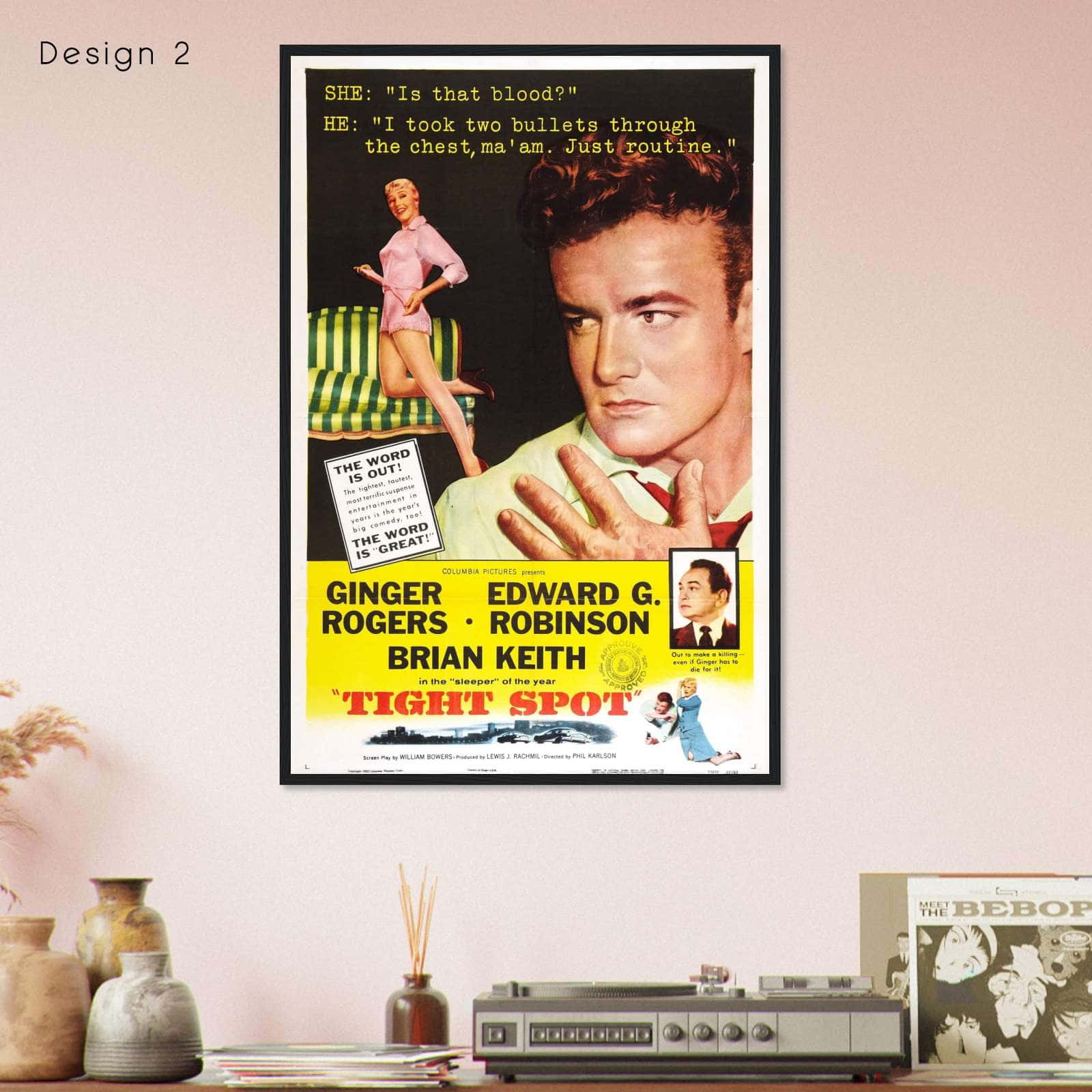 Tight Spot (1955) Movie Poster Print - Citiesbox