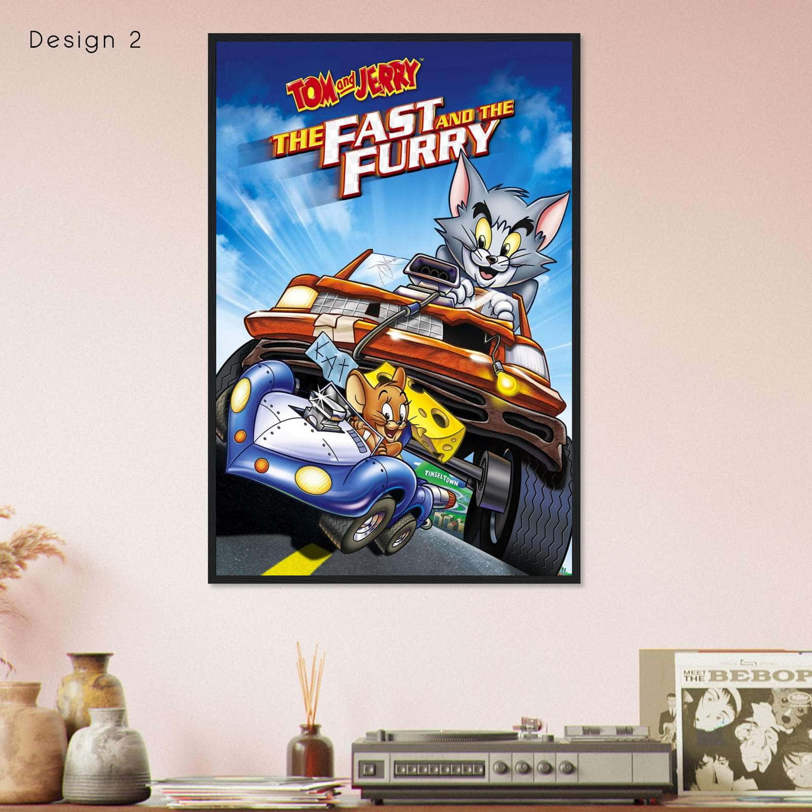 Tom and Jerry: The Fast and the Furry (2005) Movie Poster Print - Citiesbox