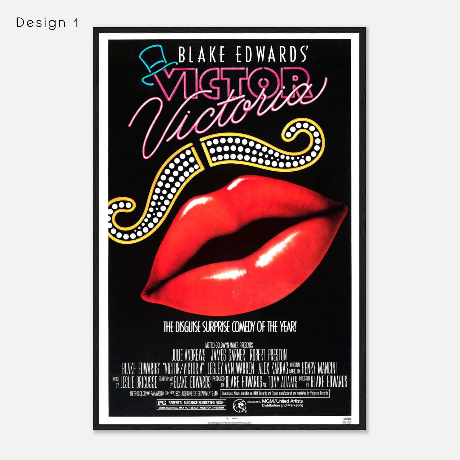 Victor/Victoria (1982) Movie Poster Print - Citiesbox