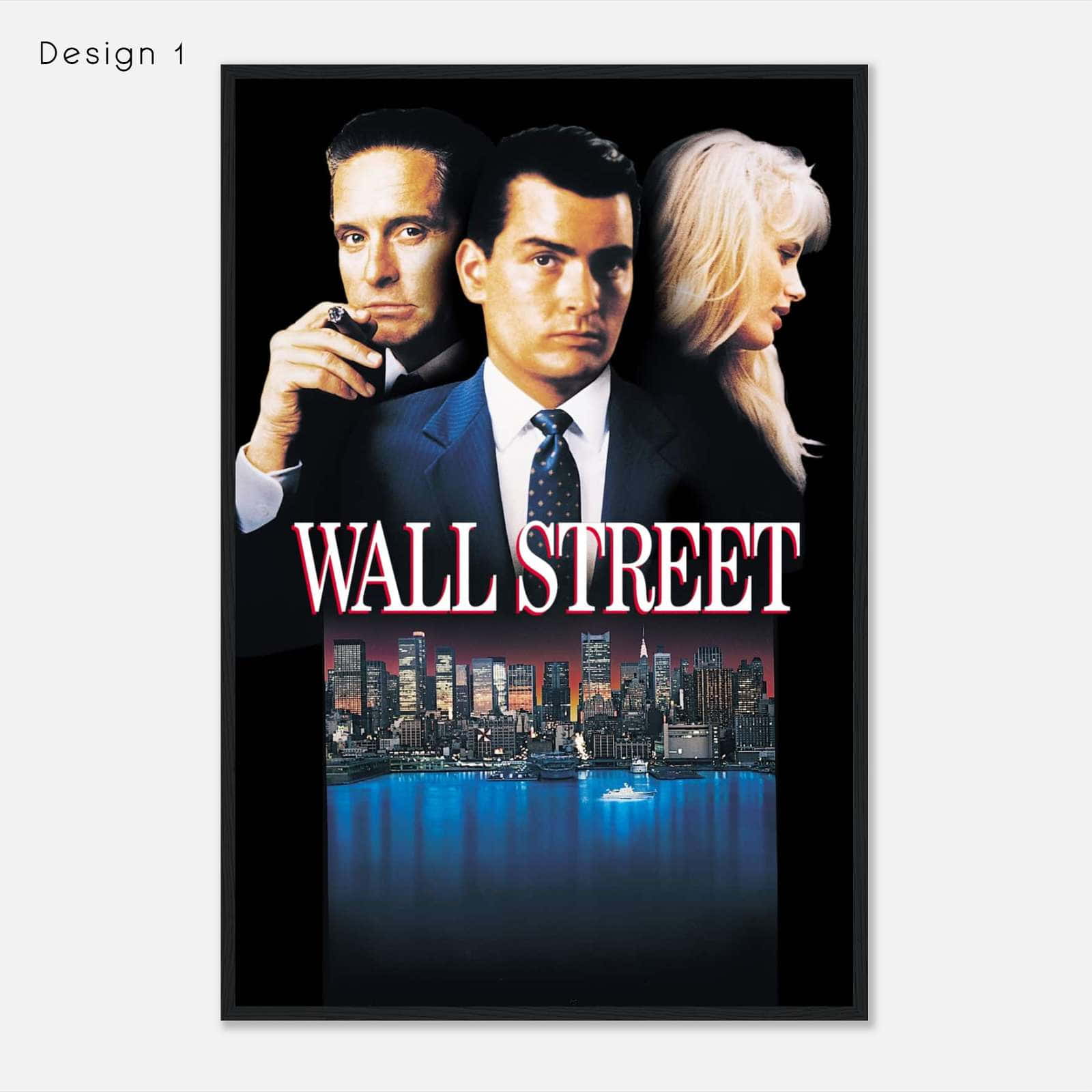 Wall Street (1987) Movie Poster Print - Citiesbox