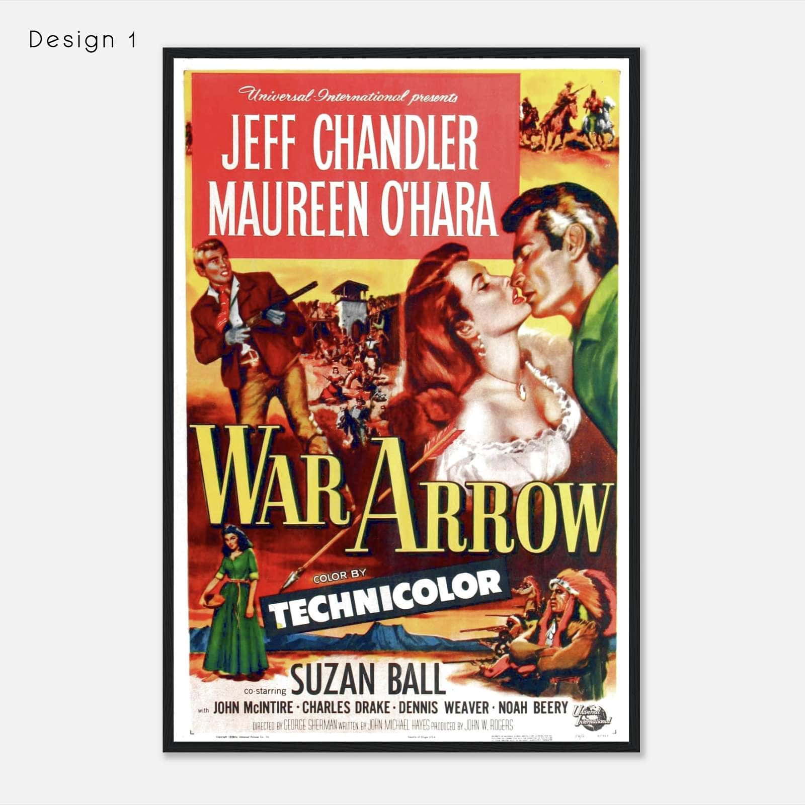 War Arrow (1953) Movie Poster Print - Citiesbox