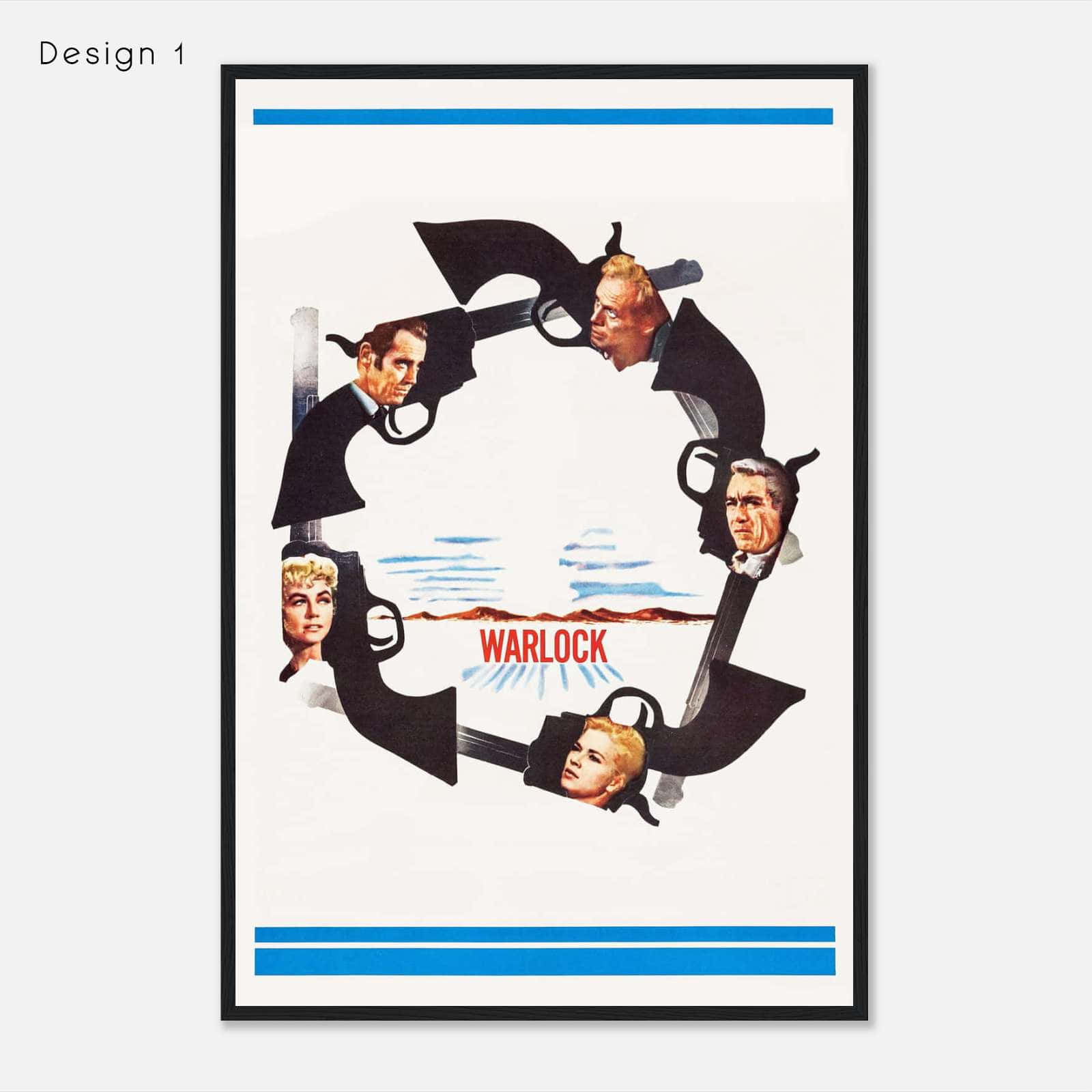 Warlock (1959) Movie Poster Print - Citiesbox