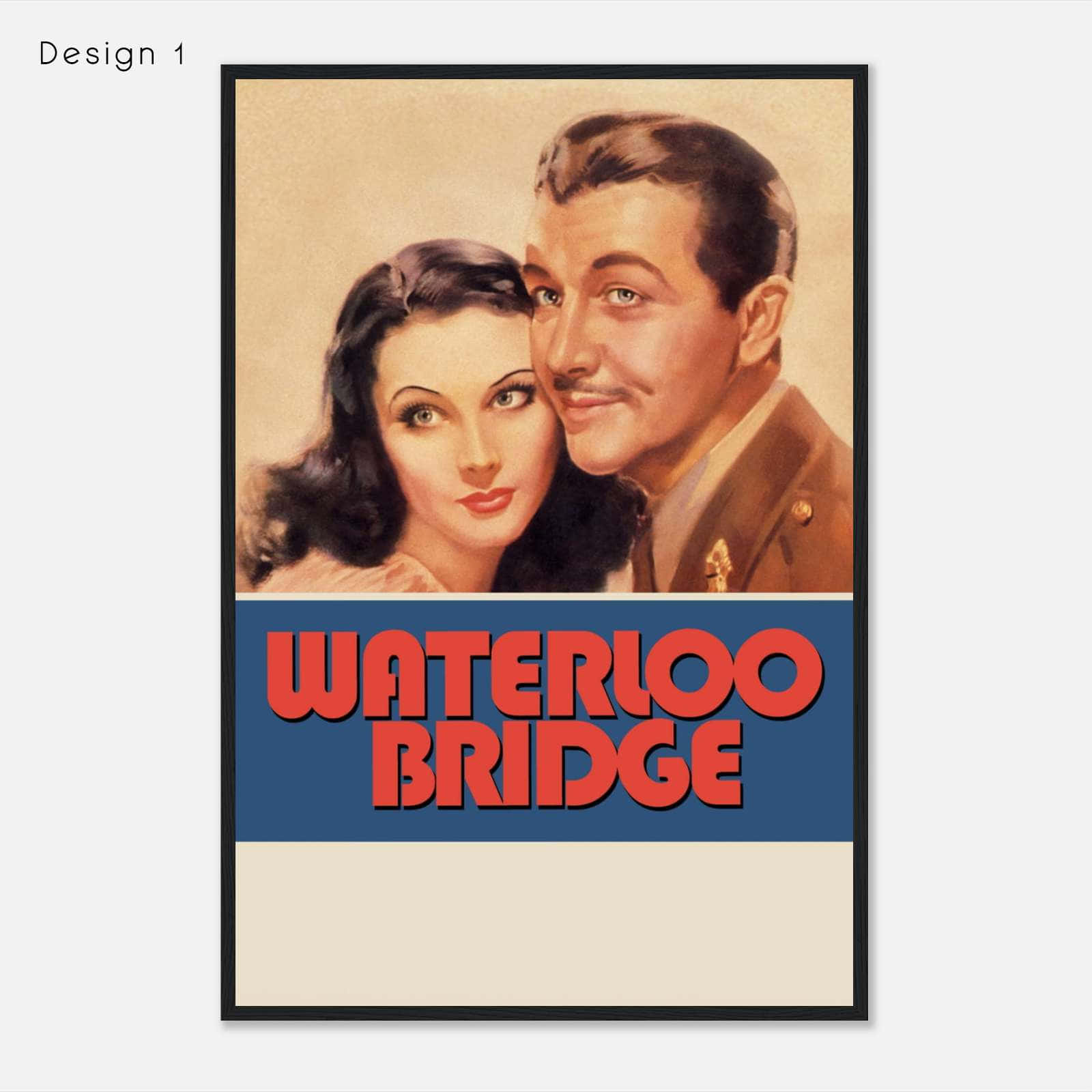 Waterloo Bridge (1940) Movie Poster Print - Citiesbox