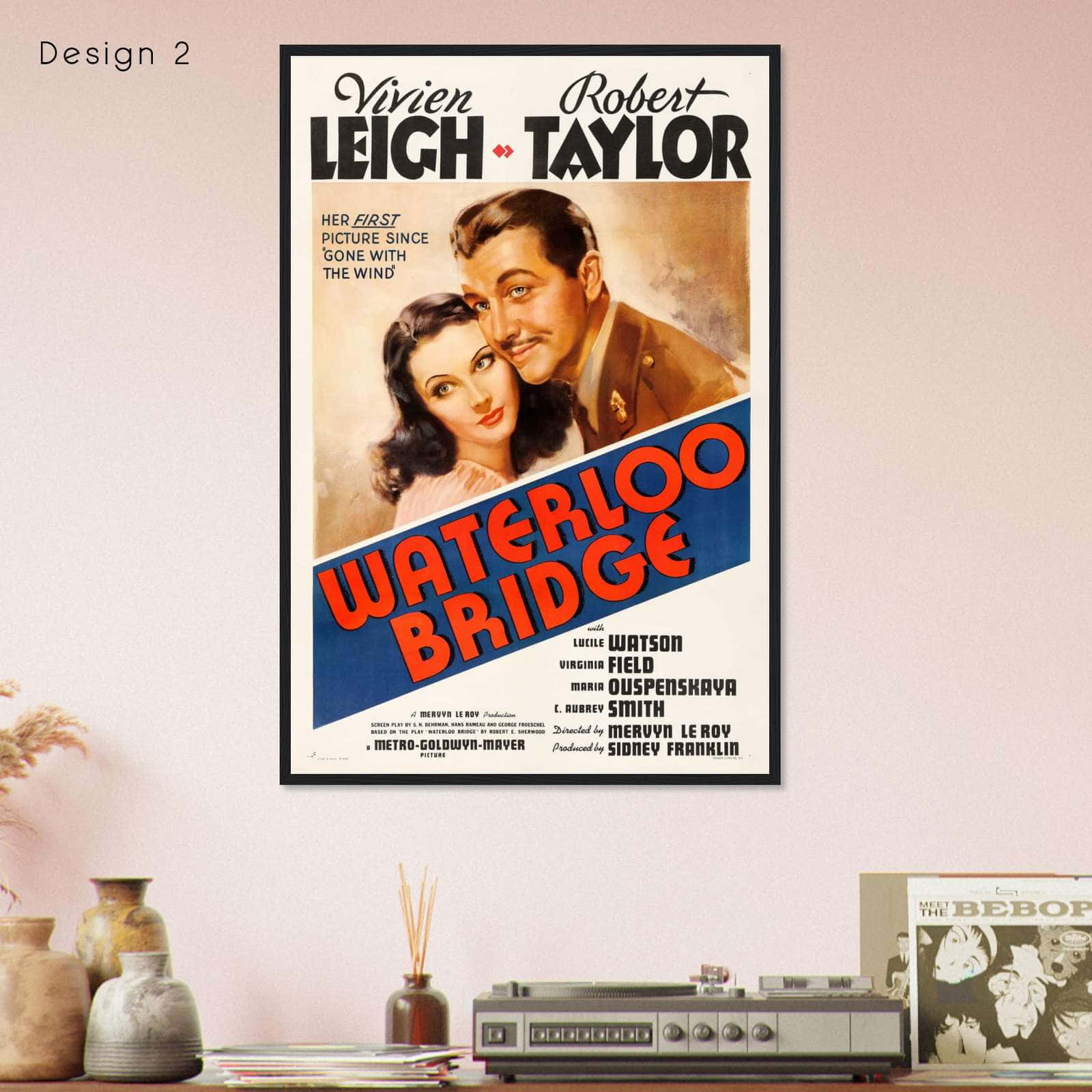 Waterloo Bridge (1940) Movie Poster Print - Citiesbox