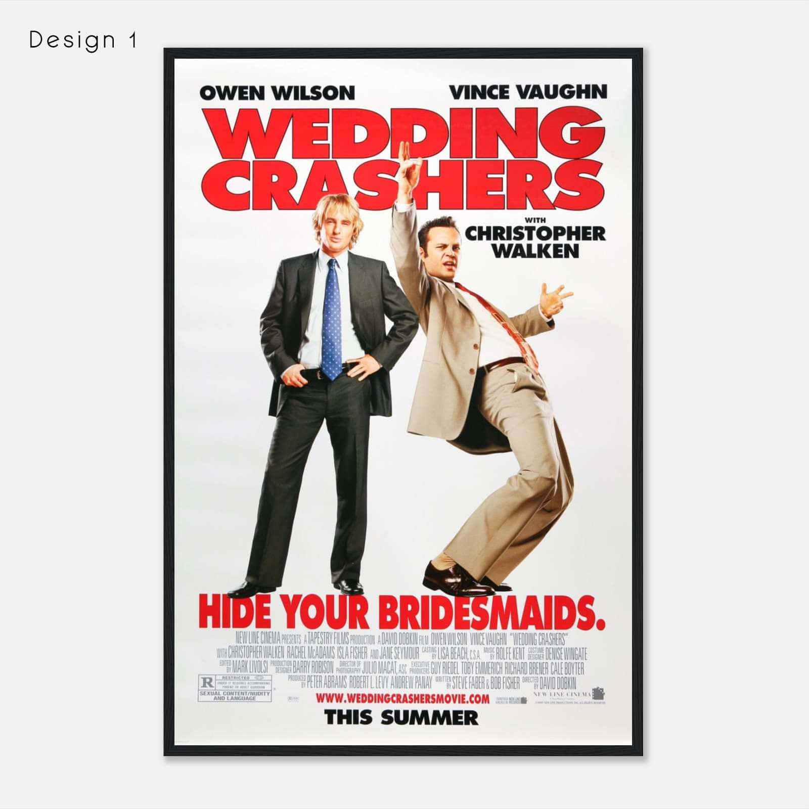 Wedding Crashers (2005) Movie Poster Print - Citiesbox