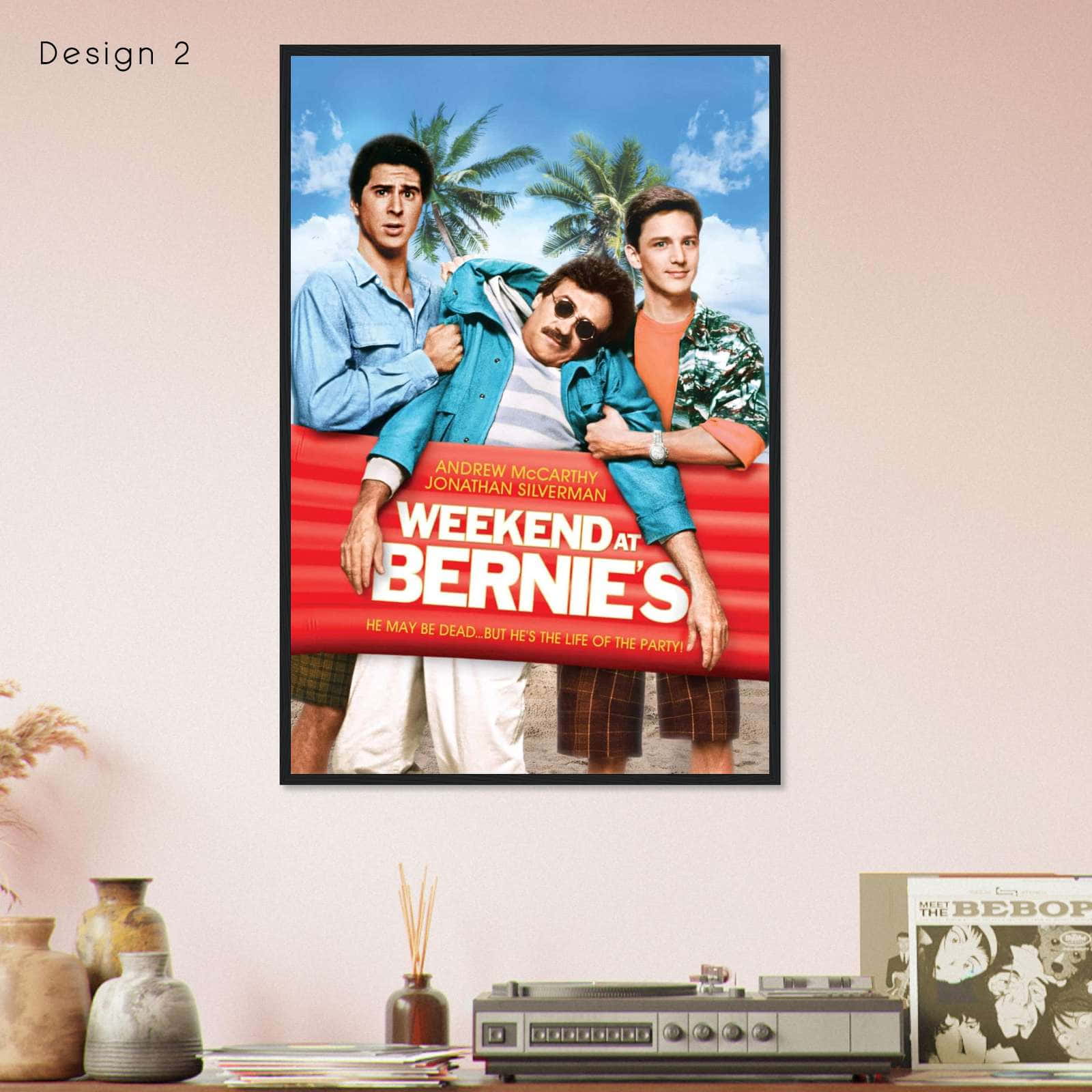Weekend at Bernie's (1989) Movie Poster Print - Citiesbox