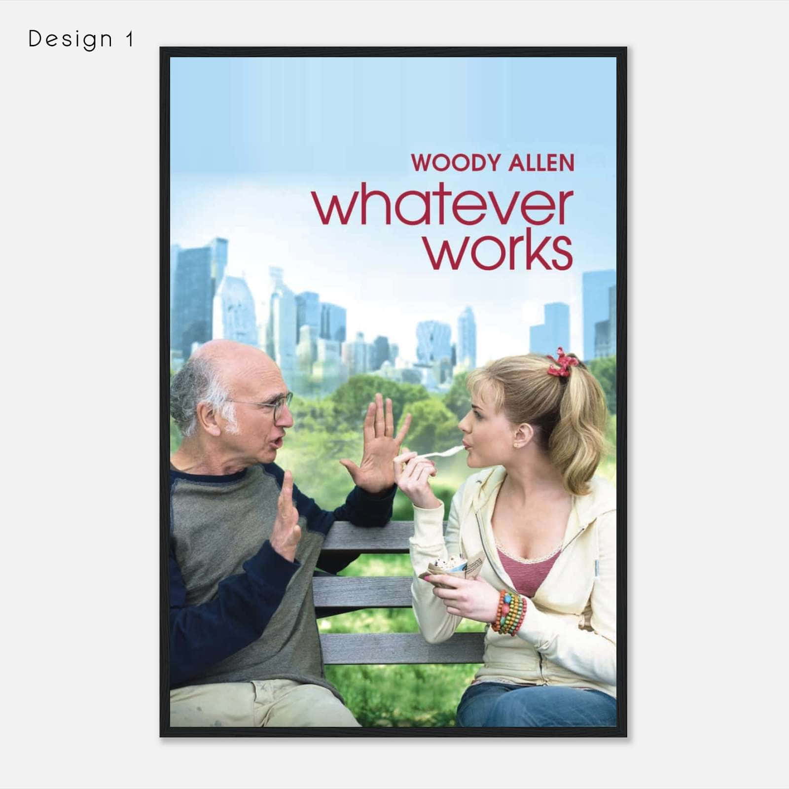 Whatever Works (2009) Movie Poster Print - Citiesbox