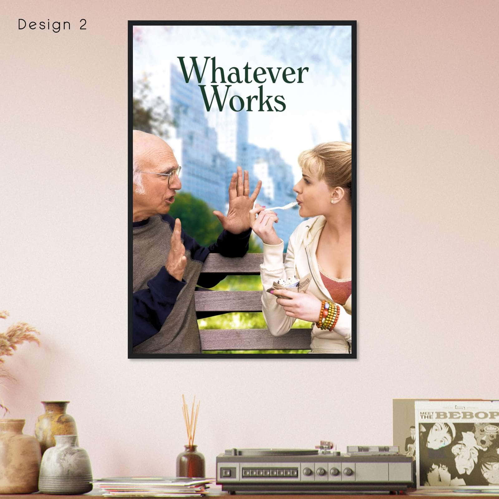 Whatever Works (2009) Movie Poster Print - Citiesbox