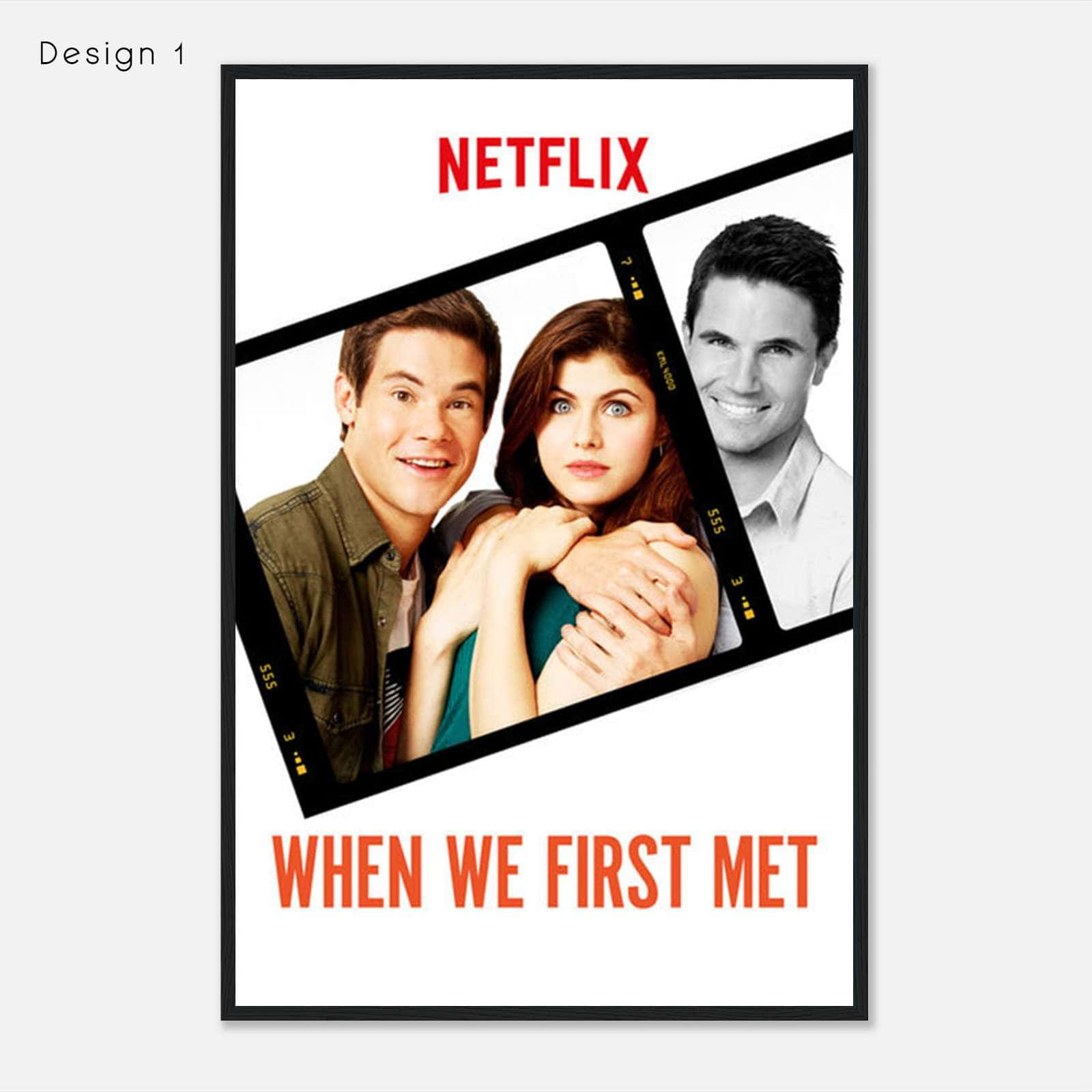 When We First Met (2018) Movie Poster Print - Citiesbox
