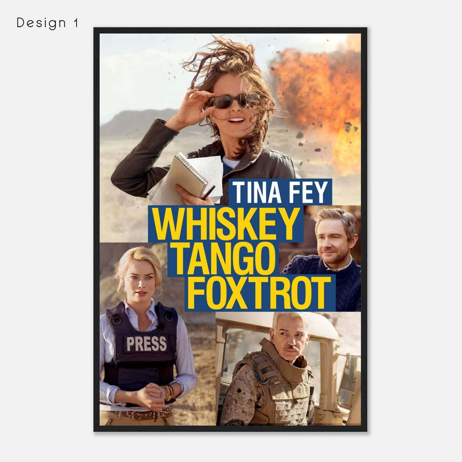 Whiskey Tango Foxtrot (2016) Movie Poster Print - Citiesbox
