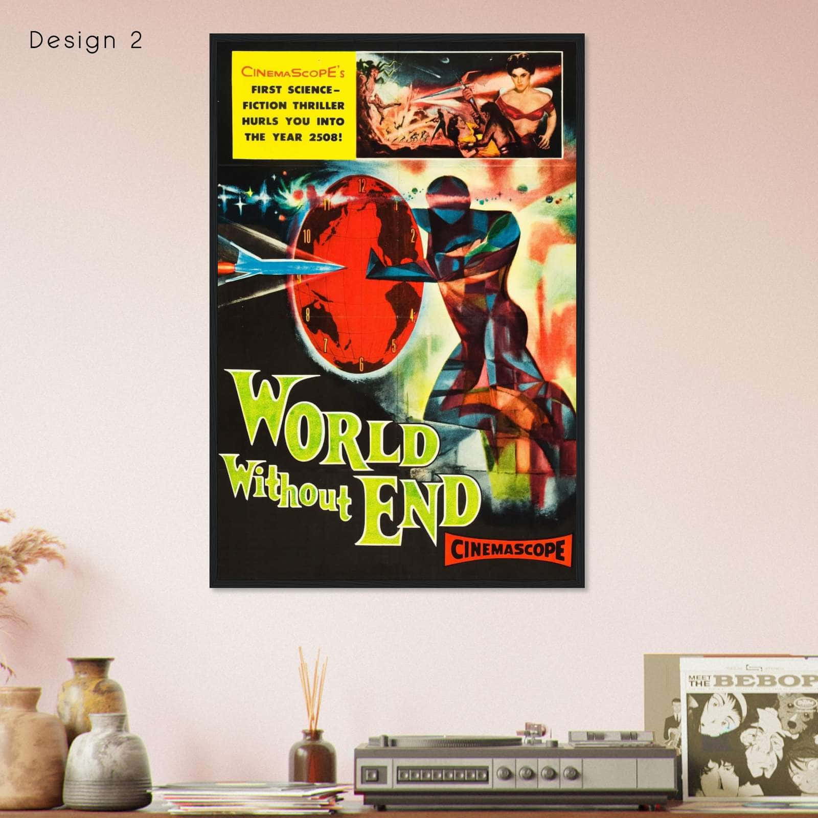 World Without End (1956) Movie Poster Print - Citiesbox