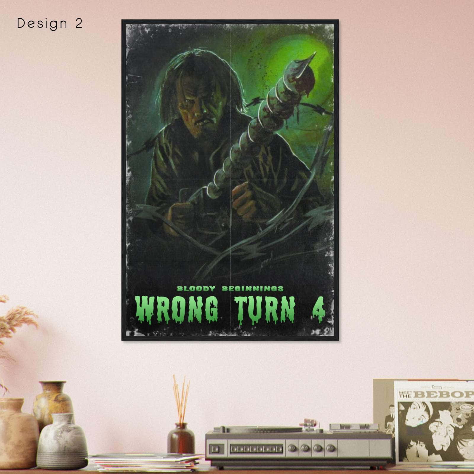 Wrong Turn 4: Bloody Beginnings (2011) Movie Poster Print - Citiesbox