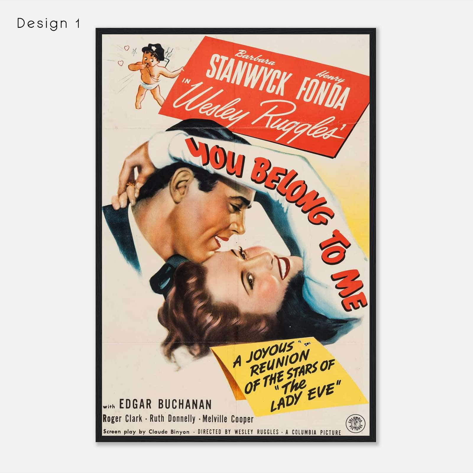 You Belong to Me (1941) Movie Poster Print - Citiesbox