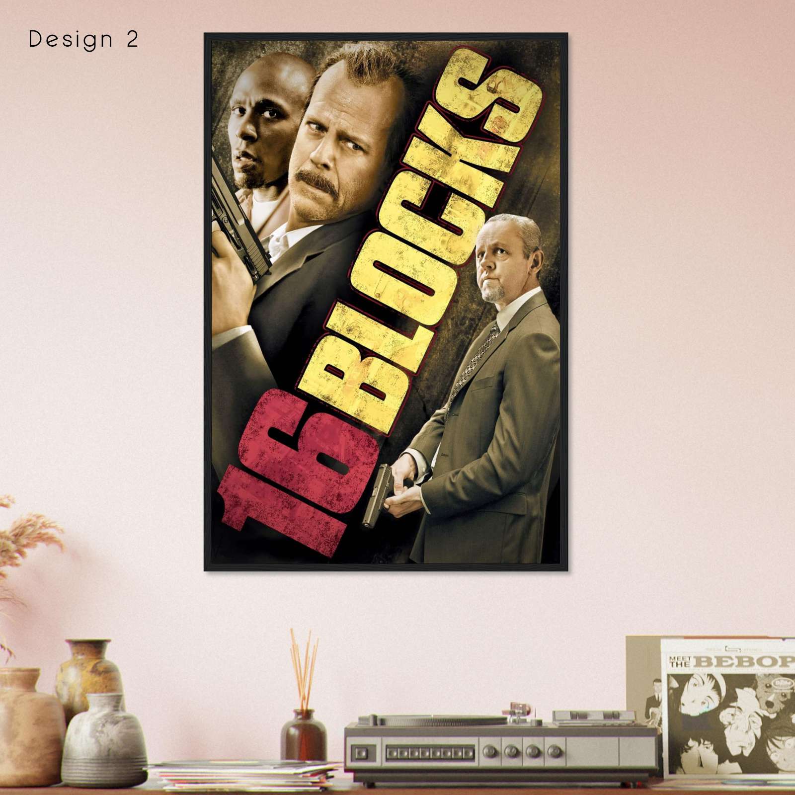 16 Blocks (2006) Movie Poster Print - Citiesbox