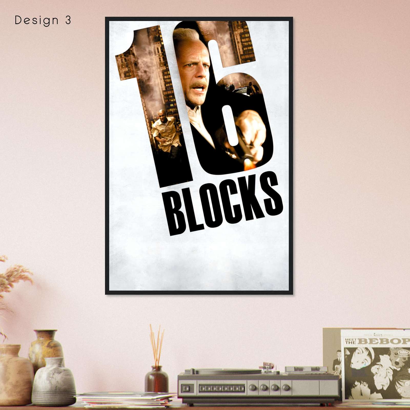 16 Blocks (2006) Movie Poster Print - Citiesbox