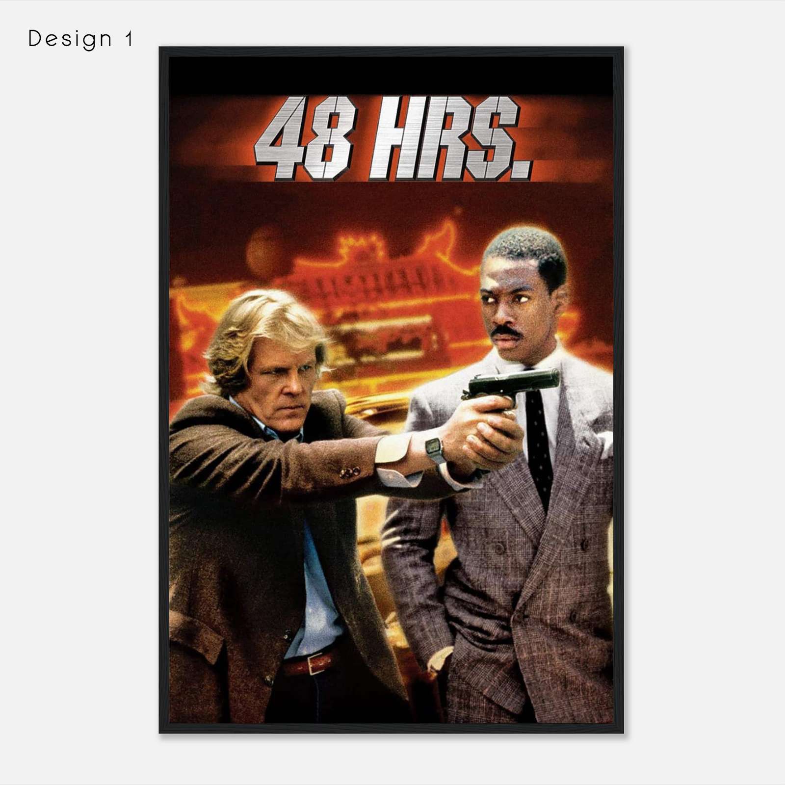 48 Hrs. (1982) Movie Poster Print - Citiesbox