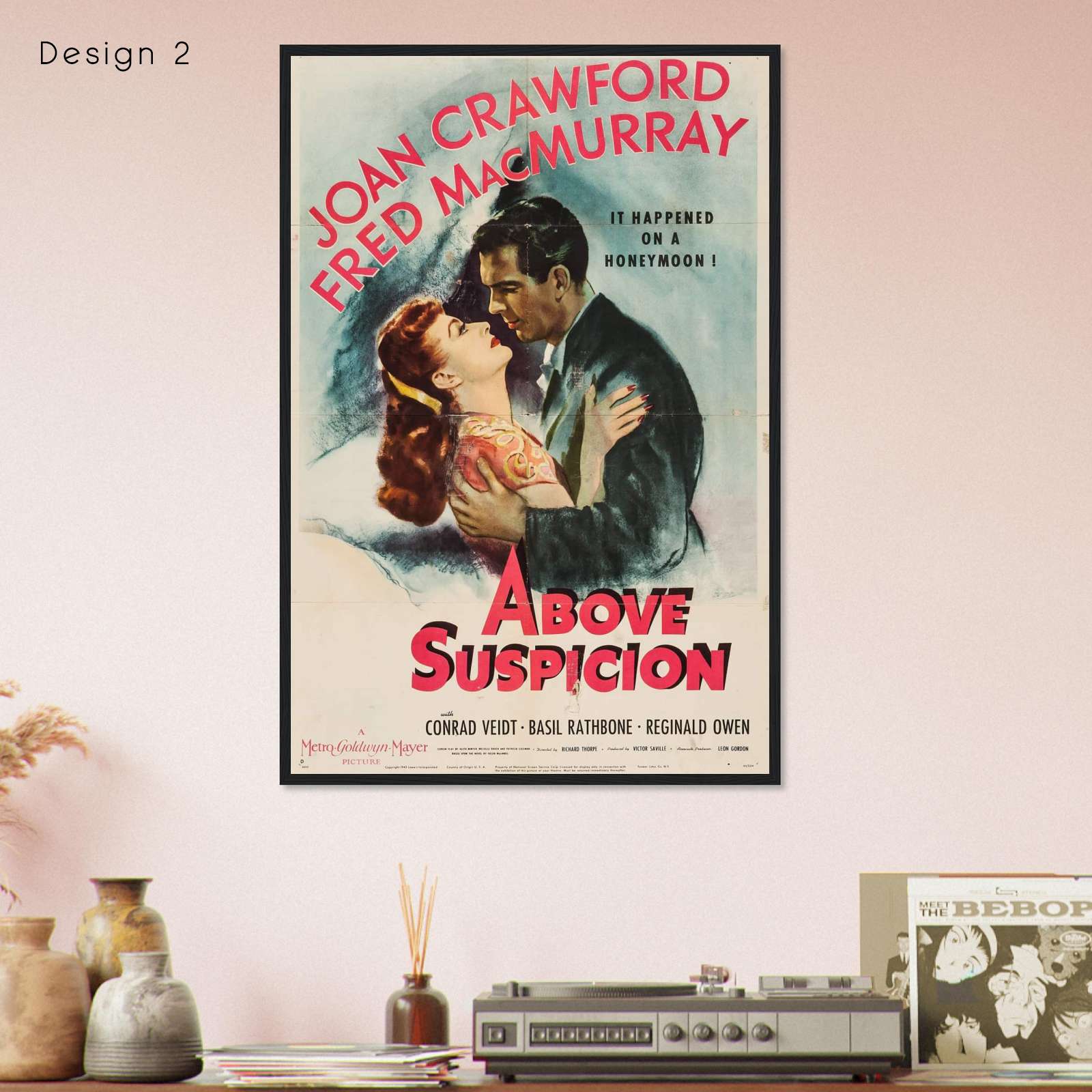 Above Suspicion (1943) Movie Poster Print - Citiesbox