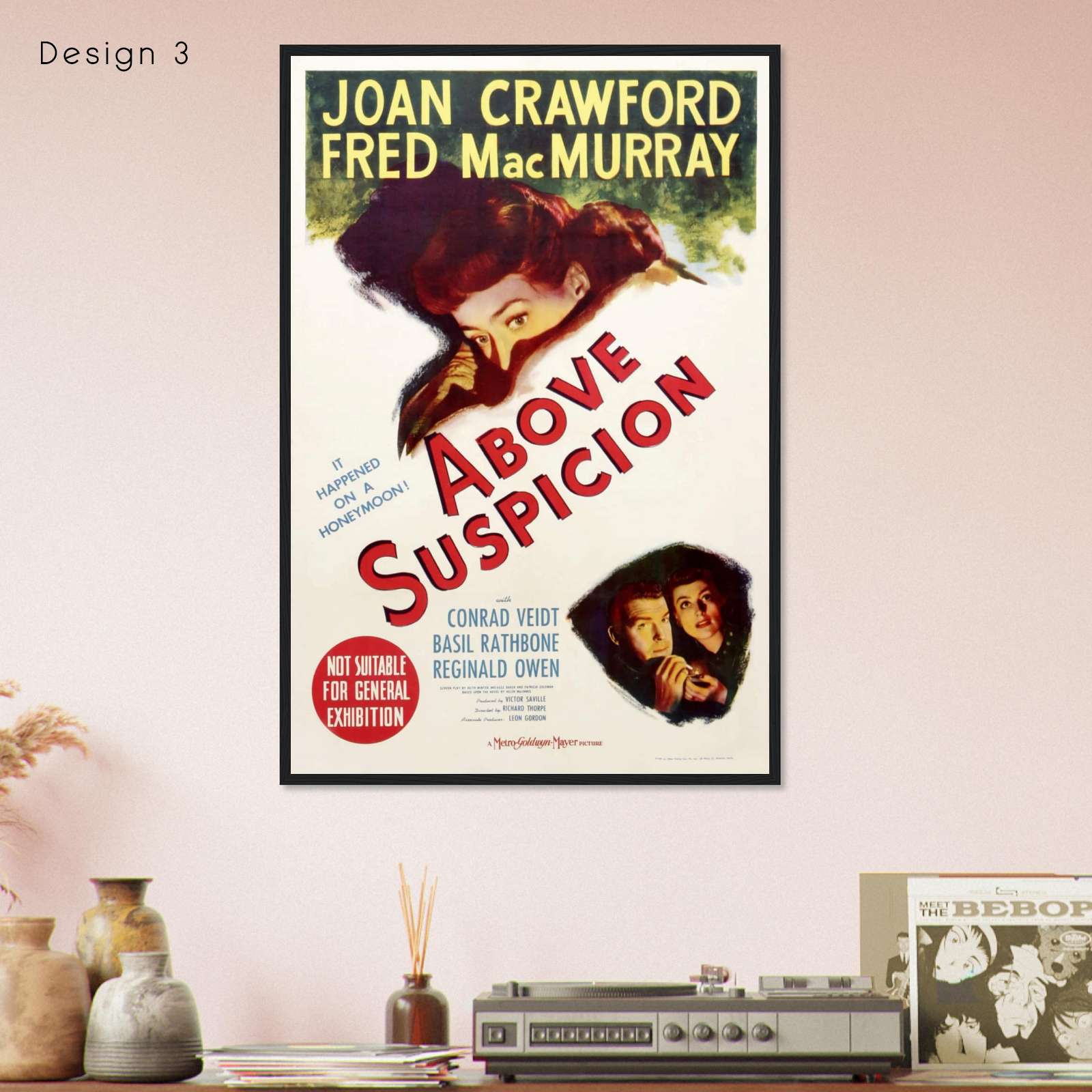 Above Suspicion (1943) Movie Poster Print - Citiesbox
