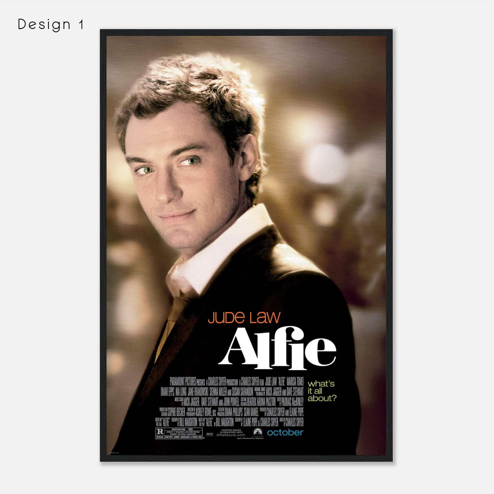 Alfie (2004) Movie Poster Print - Citiesbox