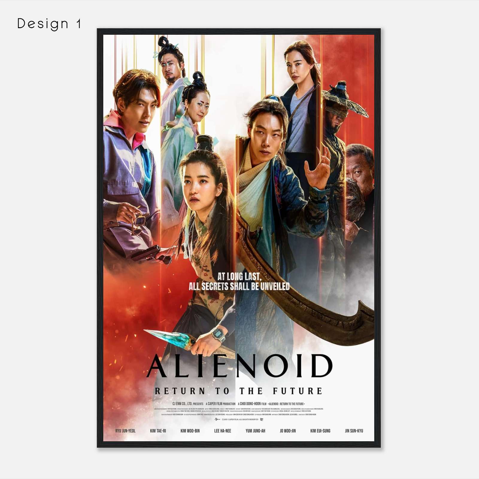 Alienoid: Return to the Future (2024) Movie Poster Print - Citiesbox
