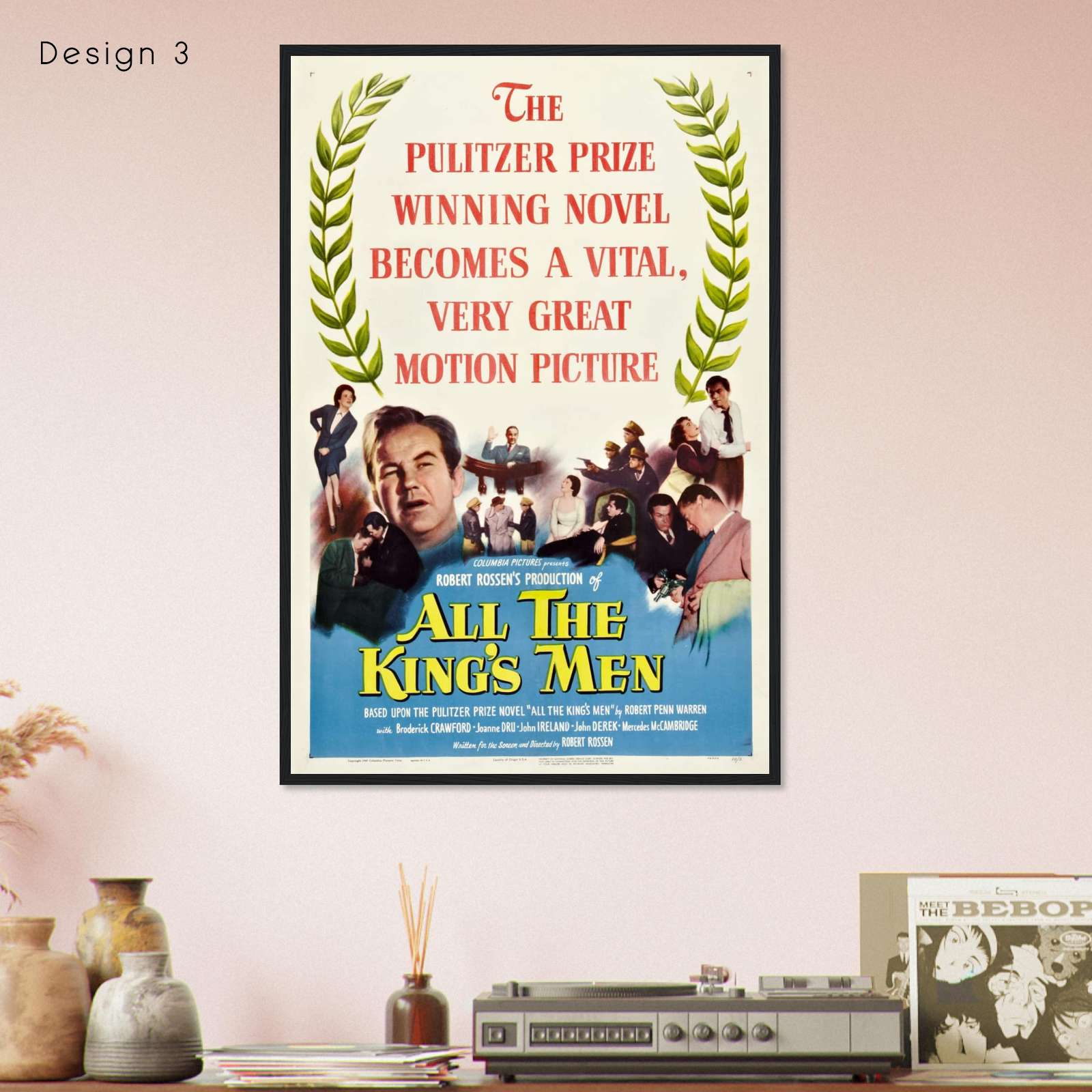 All the King's Men (1949) Movie Poster Print - Citiesbox