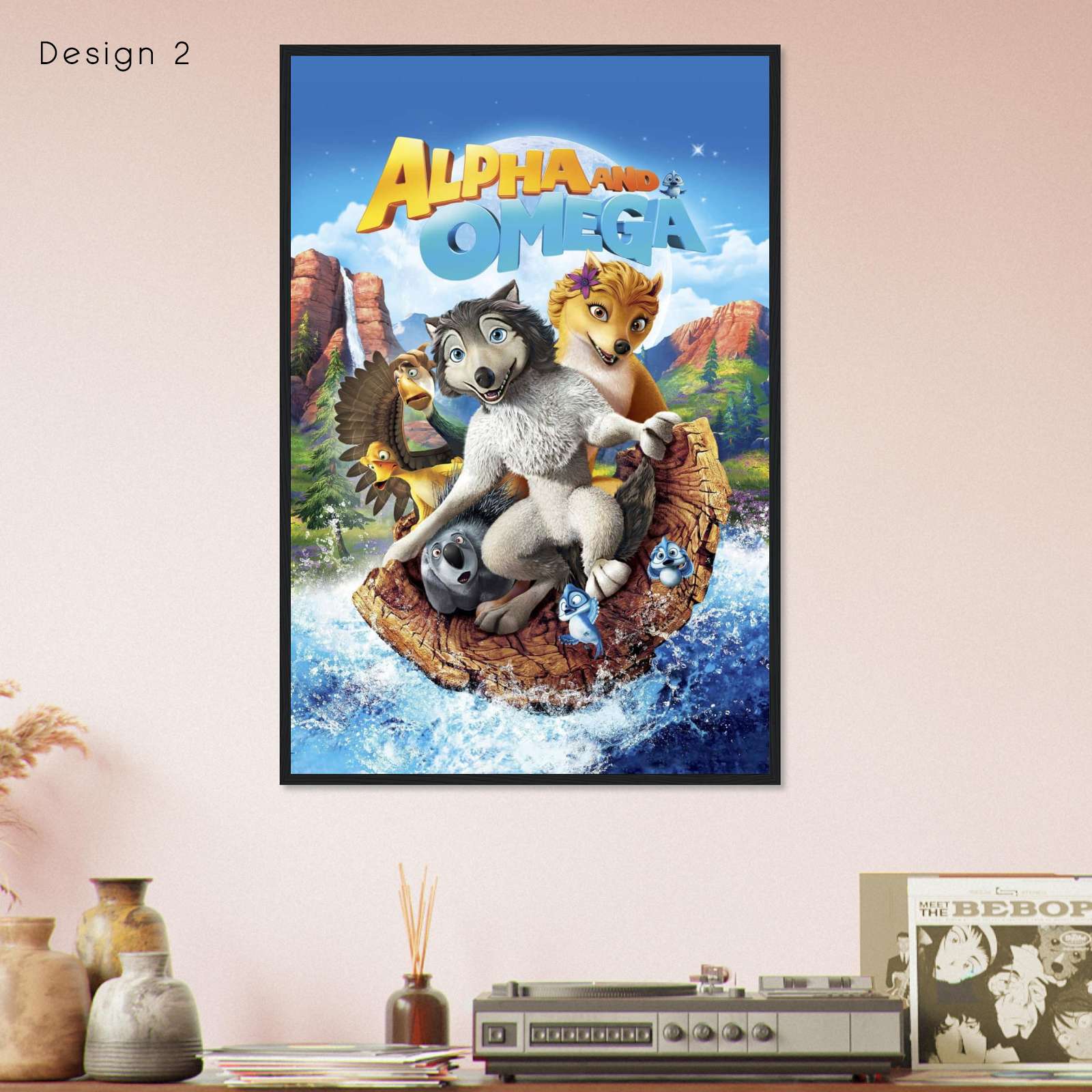 Alpha and Omega (2010) Movie Poster Print - Citiesbox