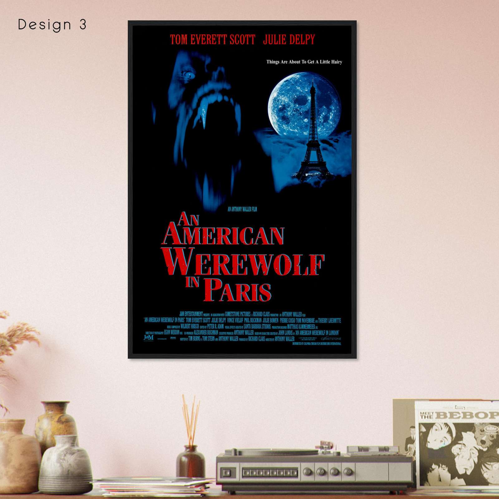 An American Werewolf in Paris (1997) Movie Poster Print - Citiesbox