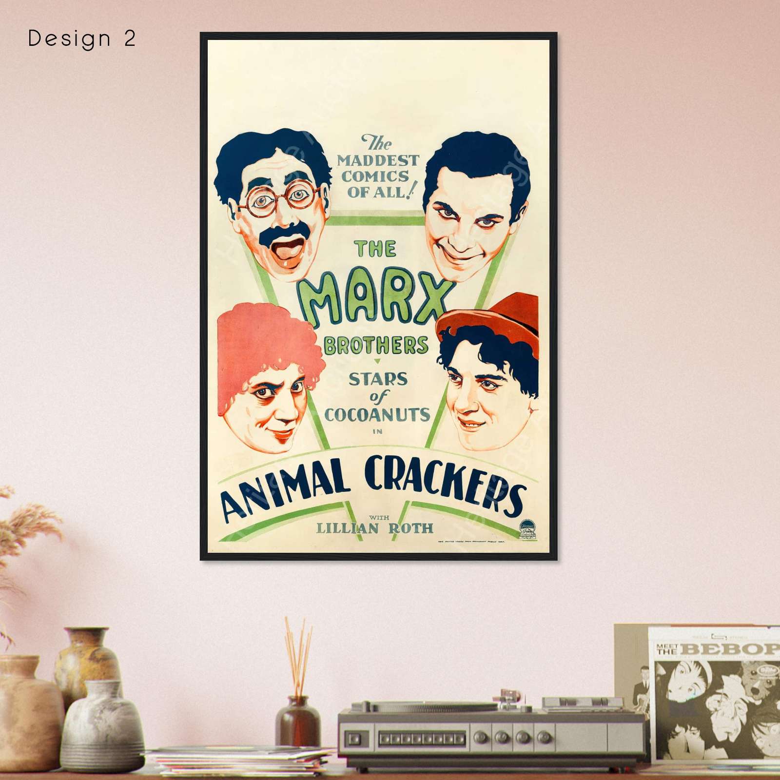 Animal Crackers (1930) Movie Poster Print - Citiesbox