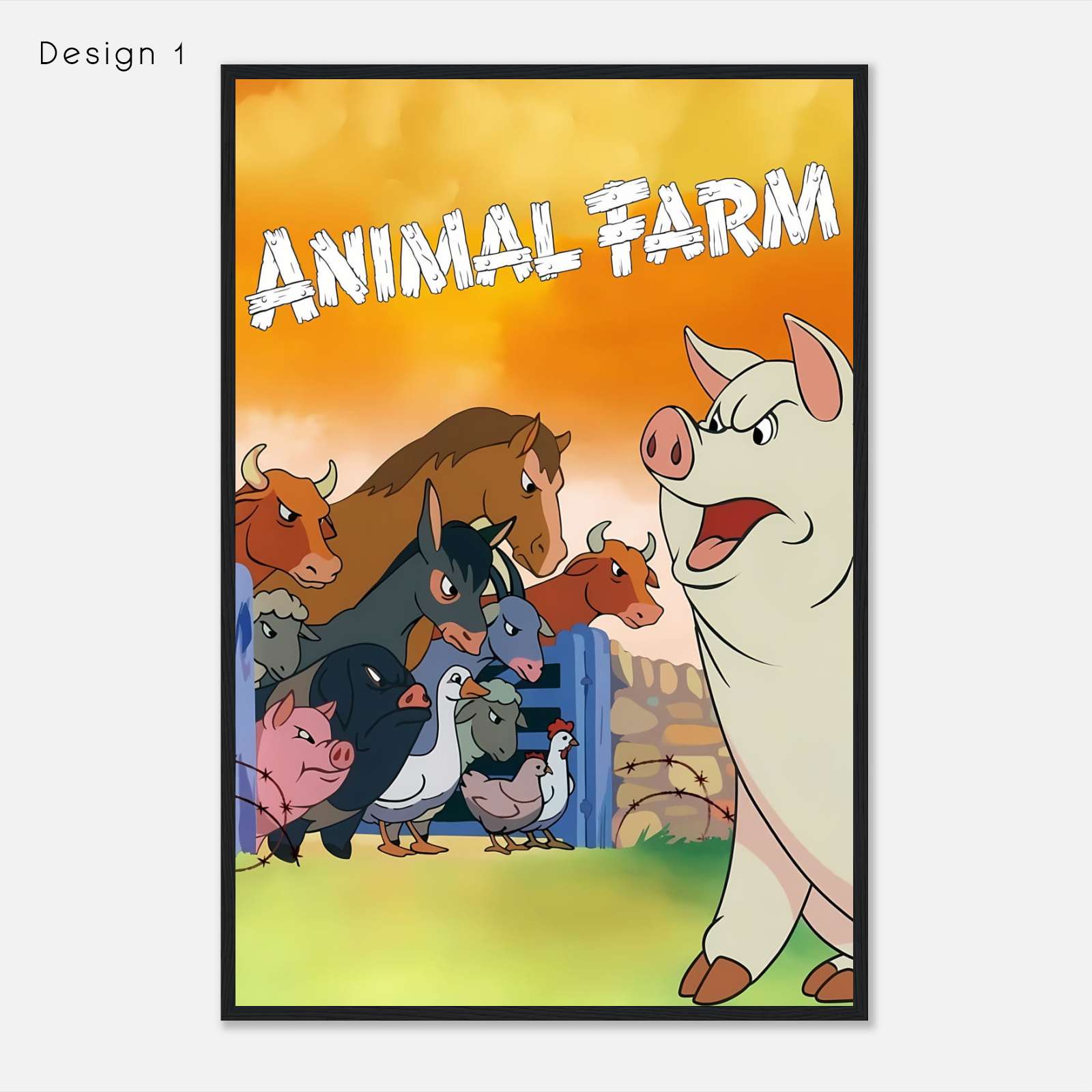 Animal Farm (1954) Movie Poster Print - Citiesbox