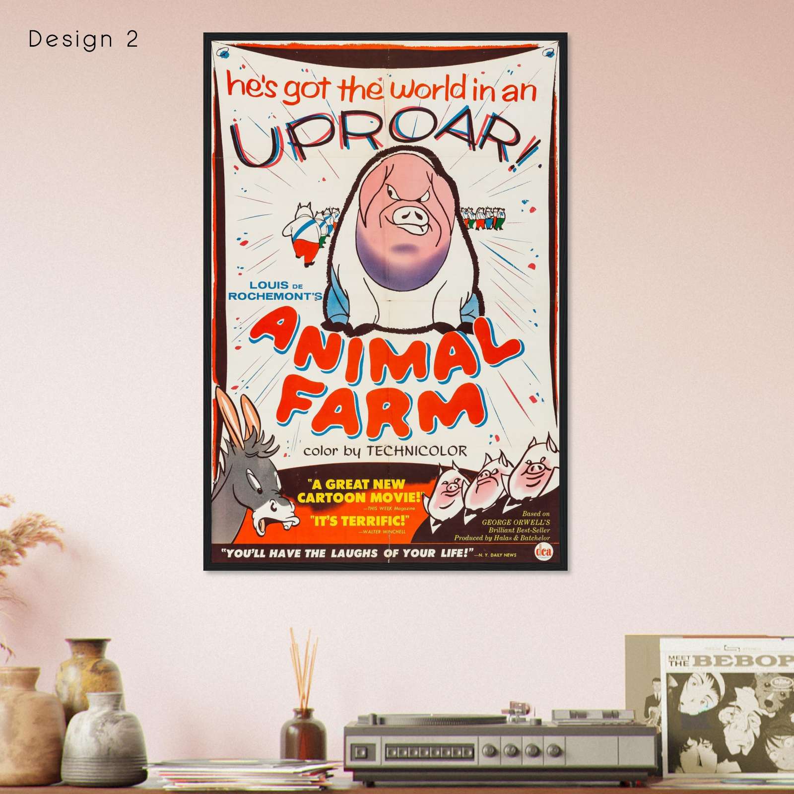 Animal Farm (1954) Movie Poster Print - Citiesbox