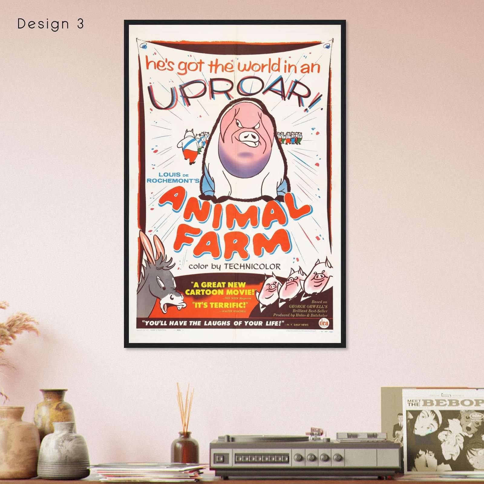 Animal Farm (1954) Movie Poster Print - Citiesbox