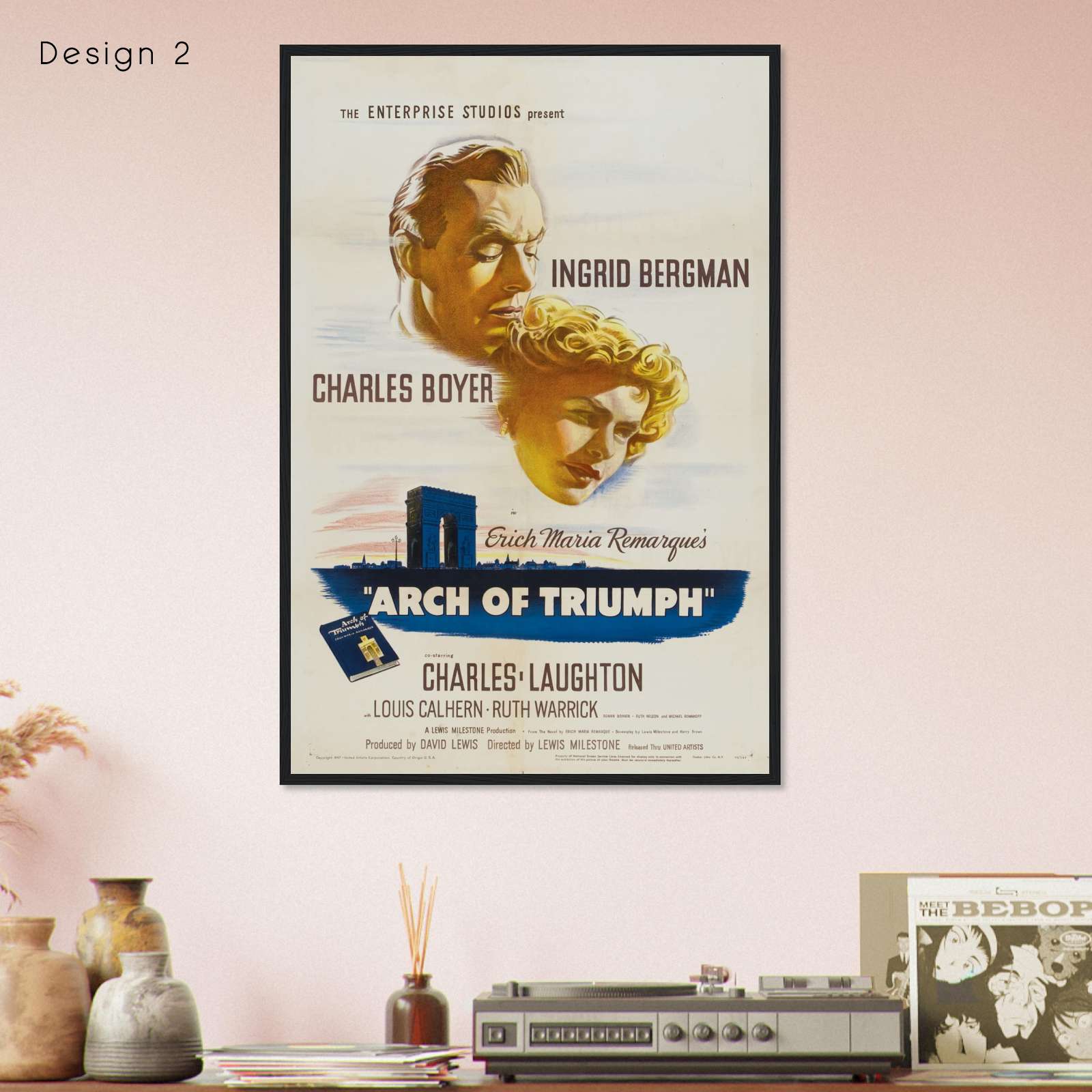 Arch of Triumph (1948) Movie Poster Print - Citiesbox