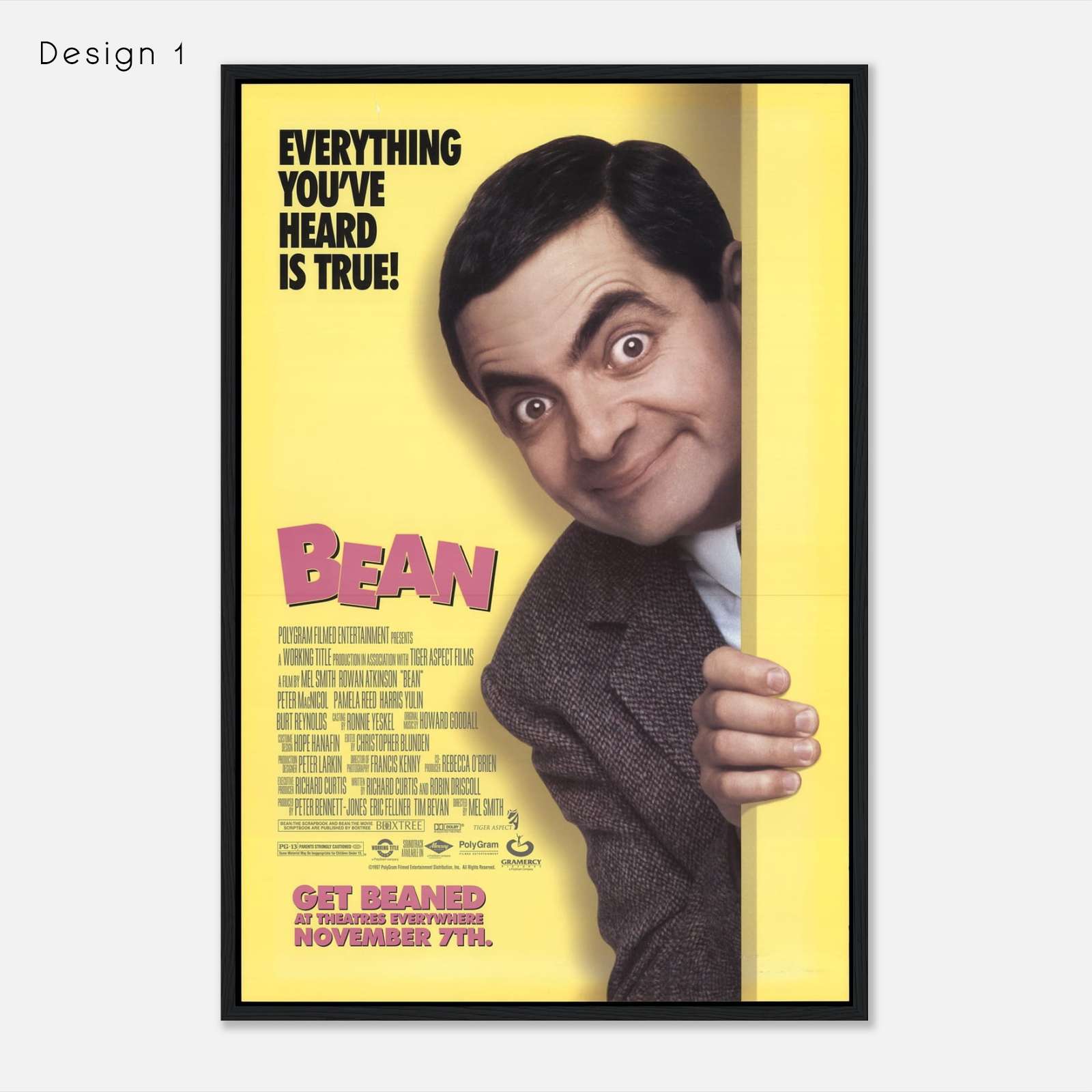 Bean (1997) Movie Poster Print - Citiesbox