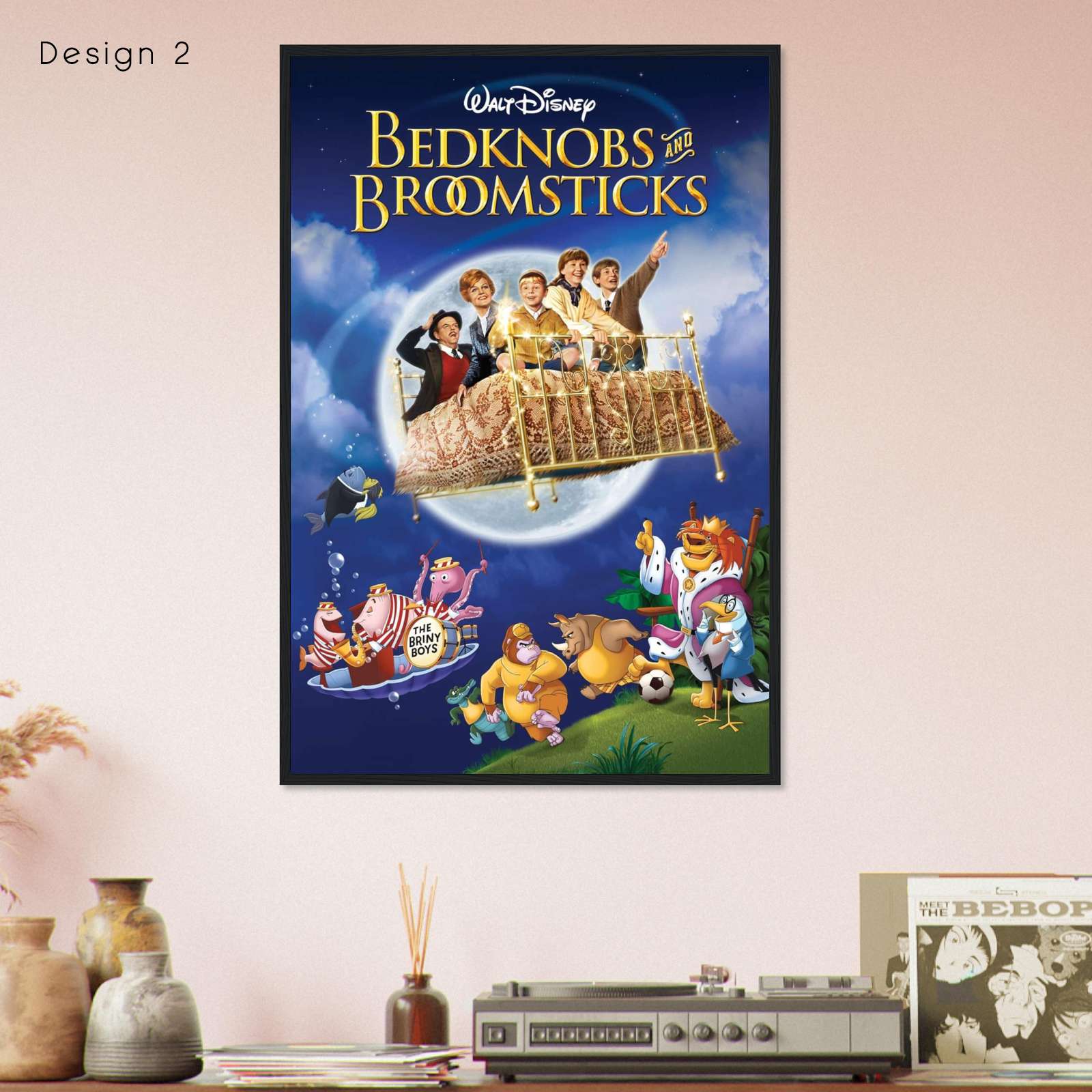 Bedknobs and Broomsticks (1971) Movie Poster Print - Citiesbox