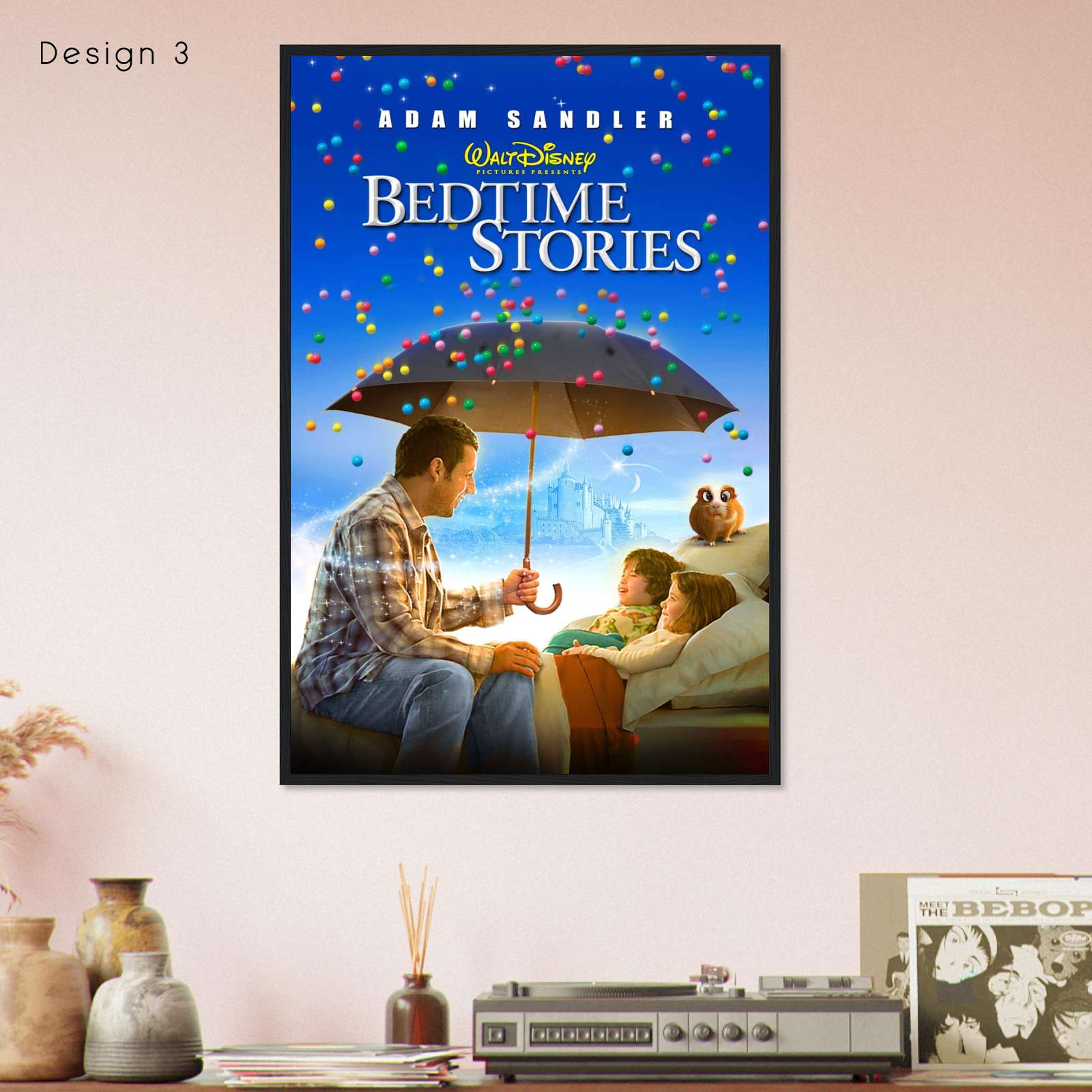 Bedtime Stories (2008) Movie Poster Print - Citiesbox