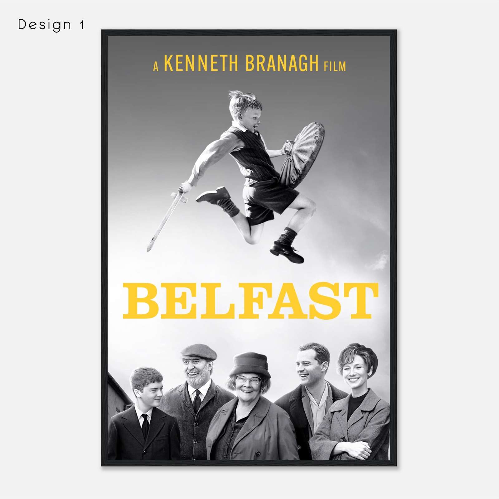 Belfast (2021) Movie Poster Print - Citiesbox