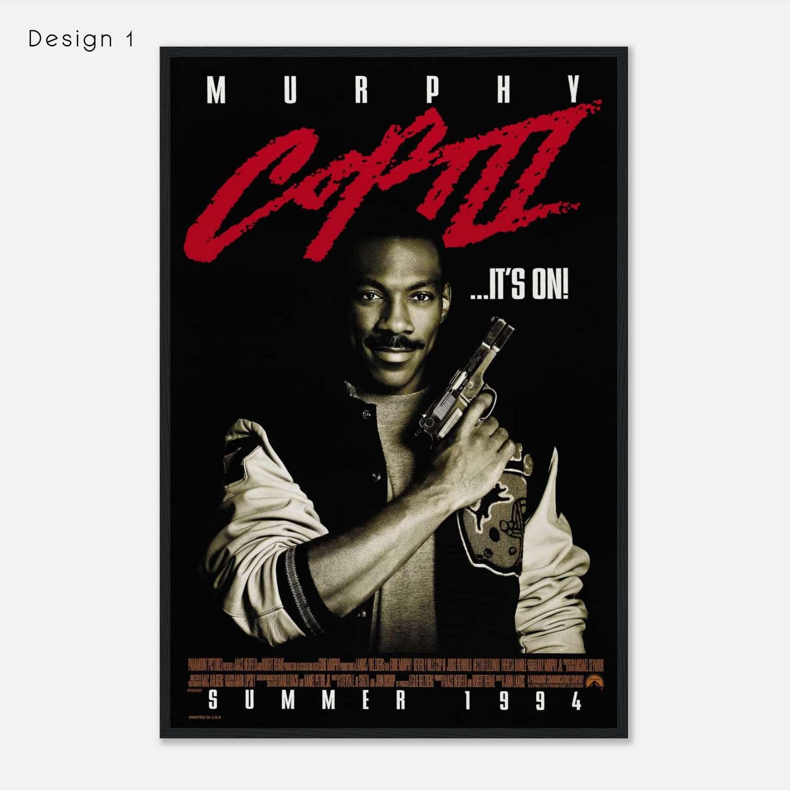 Beverly Hills Cop III (1994) Movie Poster Print - Citiesbox